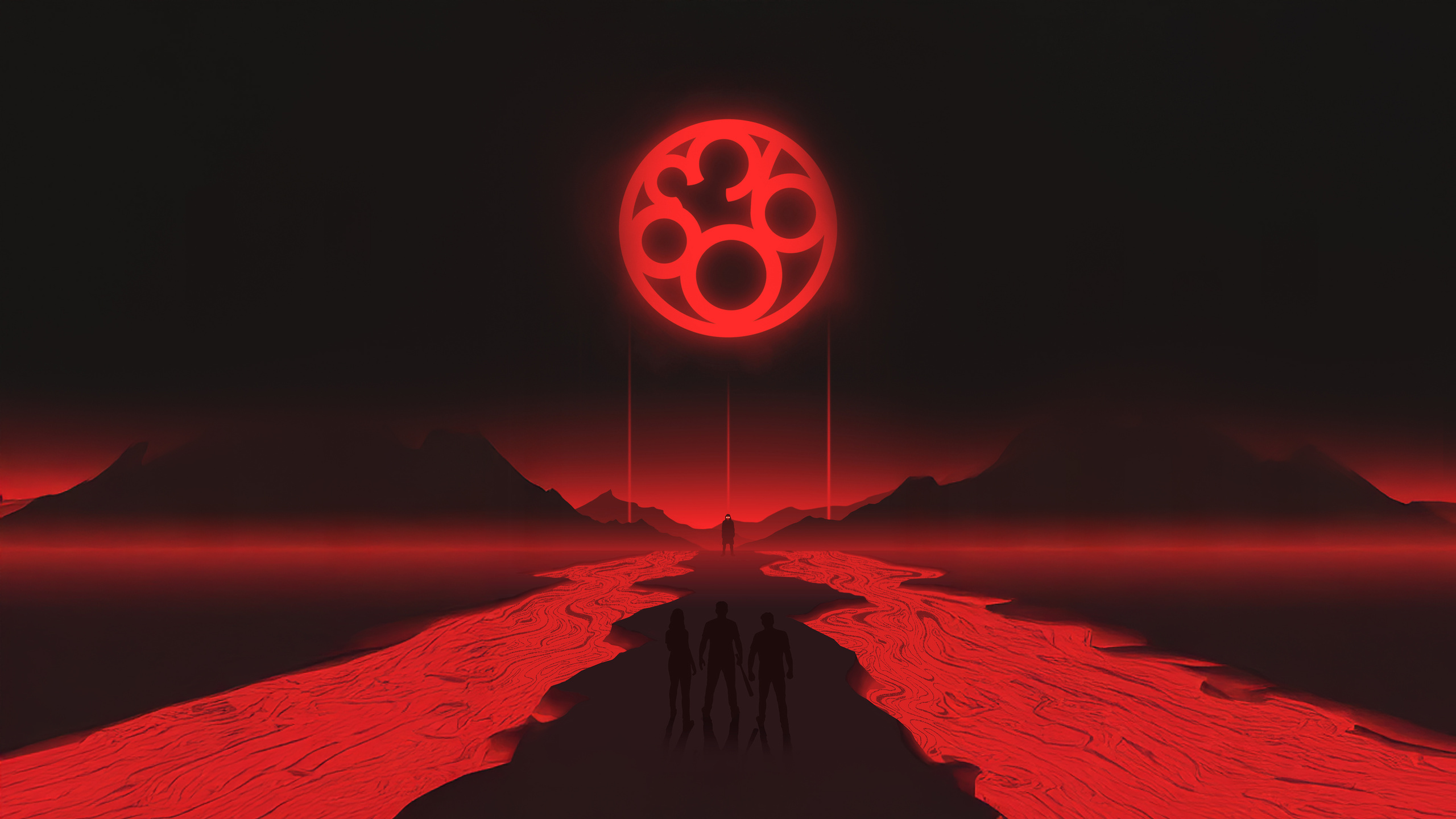 2560x1440 Algorithmic Inferno 1440P Resolution ,HD 4k Wallpapers,Images ...