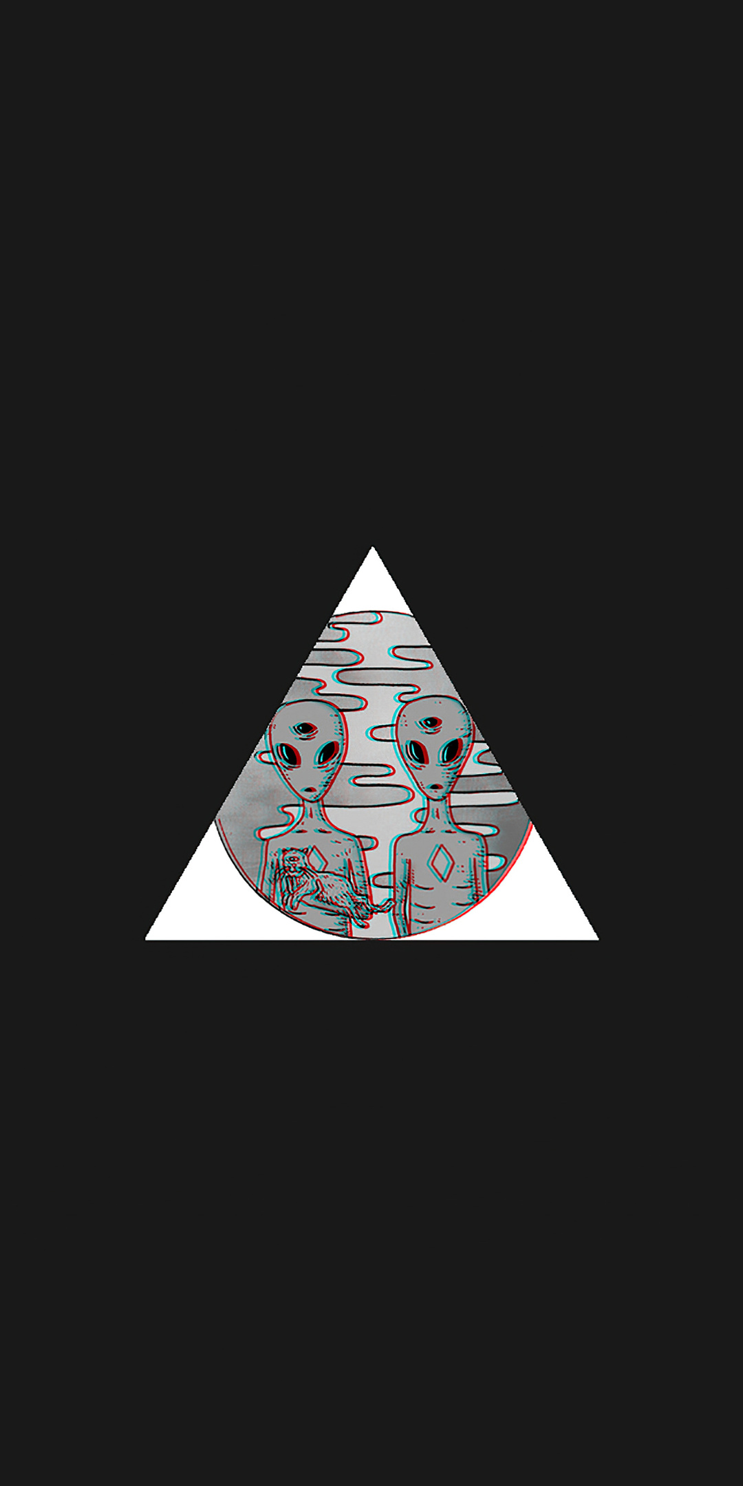 1080x2160 Aliens Triangle Pyramid 4k One Plus 5T,Honor 7x,Honor view 10 ...