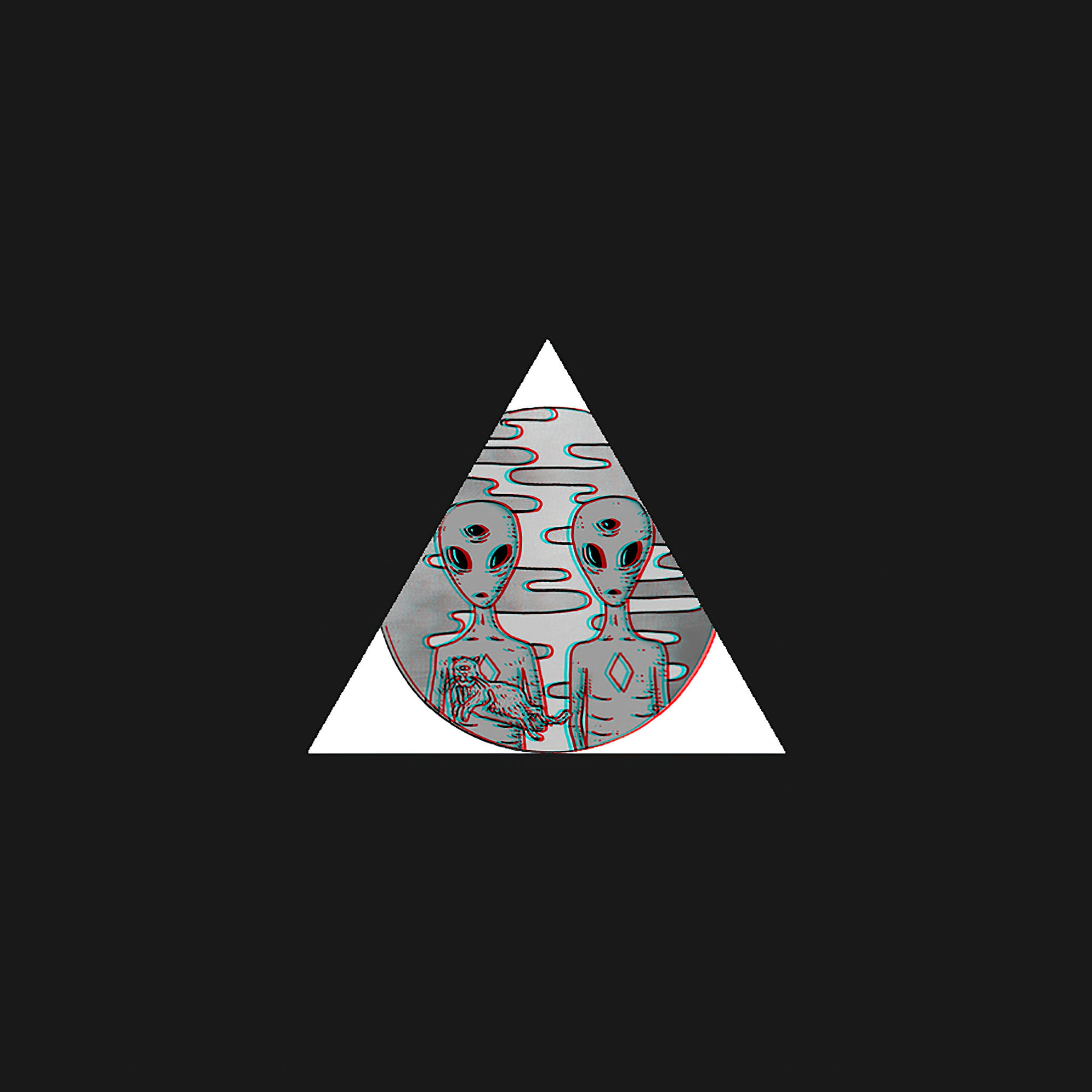 2048x2048 Aliens Triangle Pyramid 4k Ipad Air ,HD 4k Wallpapers,Images ...