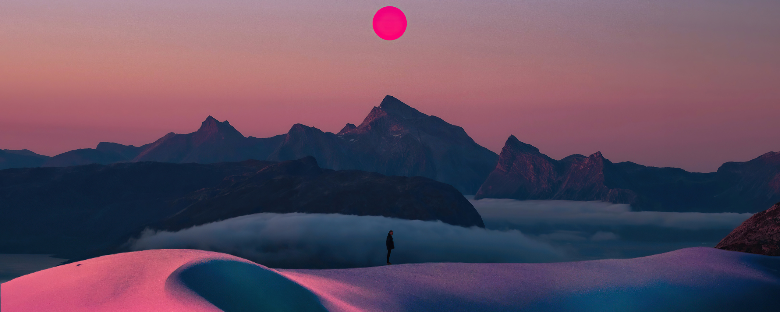 2560x1024 Alone Morning Wallpaper,2560x1024 Resolution HD 4k Wallpapers ...