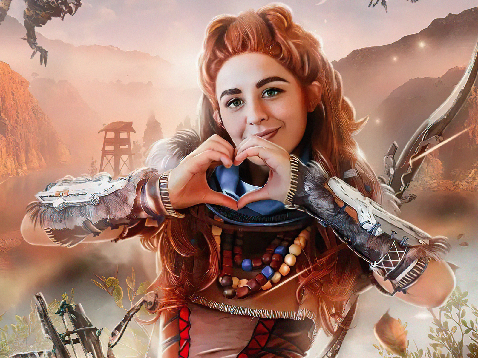 1600x1200 Aloy From Horizon Zero Dawn Cosplay 4k Wallpaper,1600x1200 ...