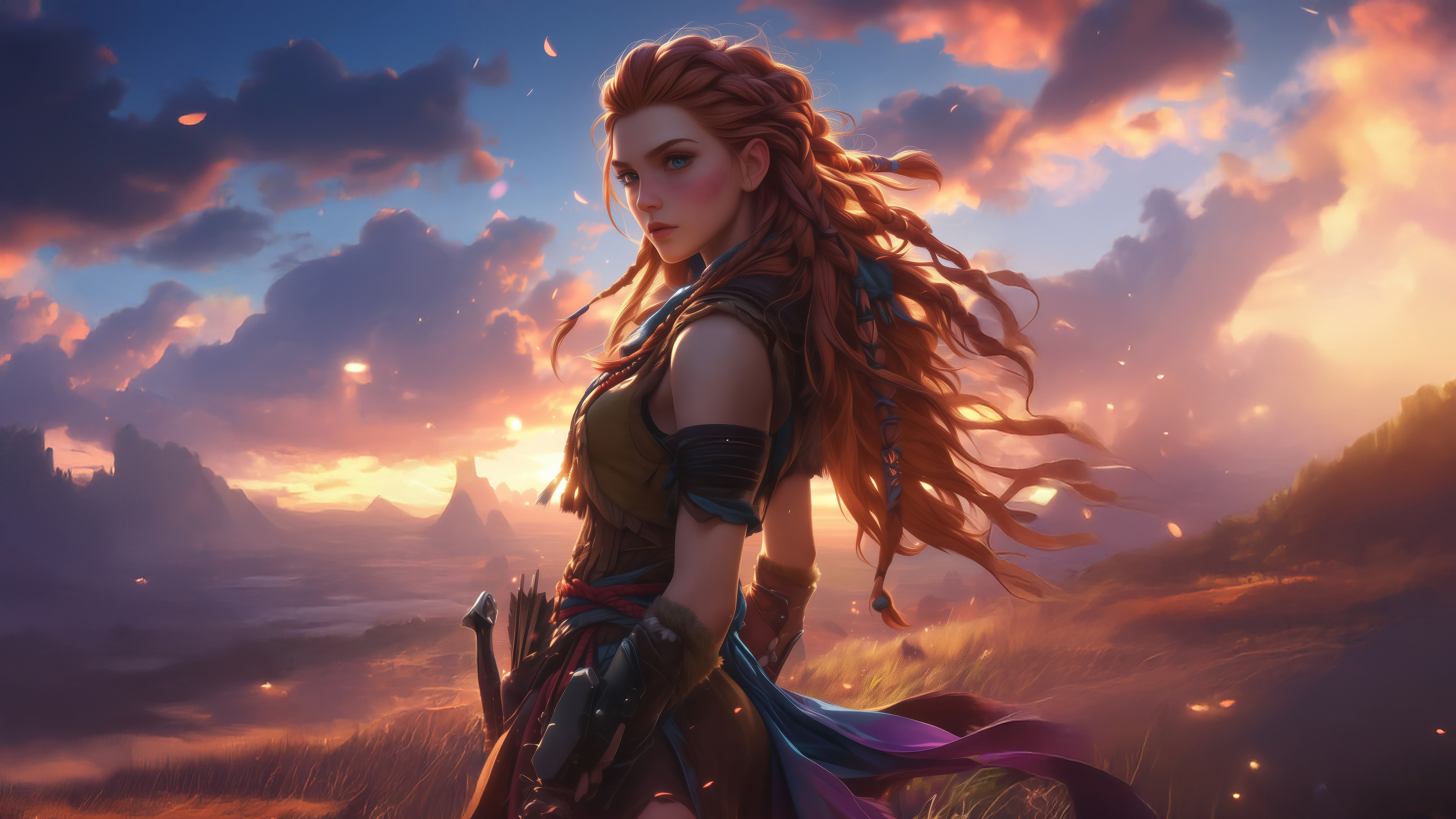 3840x2160 Aloy Horizon Forbidden West Ps5 2025 4K ,HD 4k Wallpapers ...