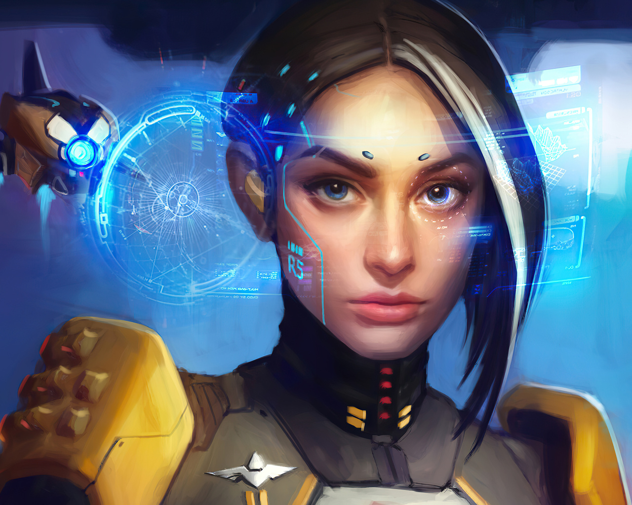 1280x1024 Amanda Space Girl 4k Wallpaper,1280x1024 Resolution HD 4k ...