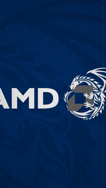 412x732 AMD Blue Dragon 412x732 Resolution HD 4k Wallpapers, Images ...