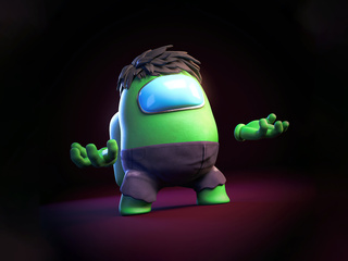 320x240 Among Us Hulk Apple Iphone,iPod Touch,Galaxy Ace ,HD 4k ...