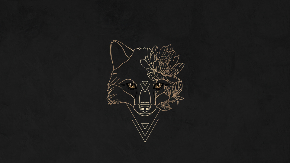 960x540 Ancient Fox Minimal Art 4k 960x540 Resolution HD 4k Wallpapers ...