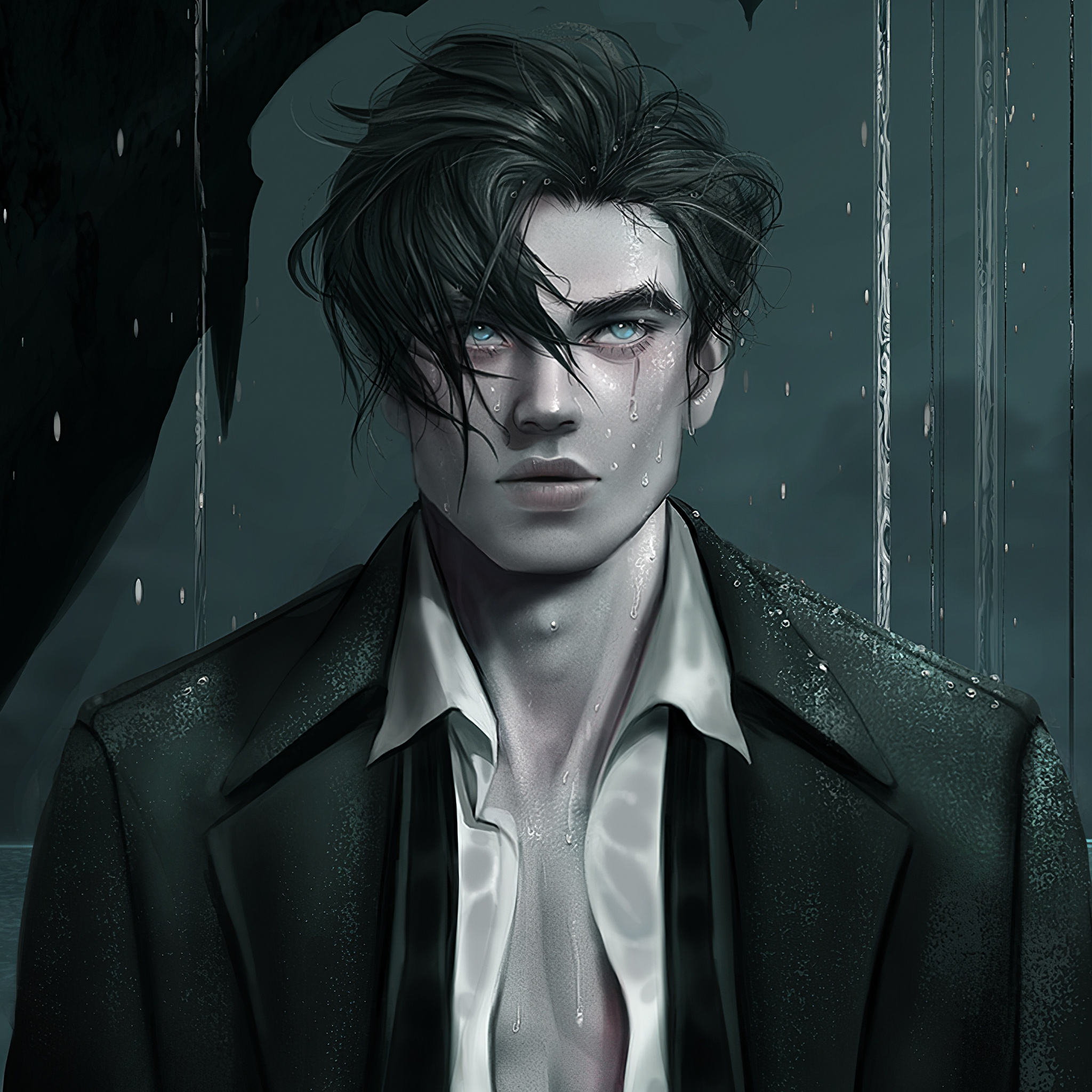 2048x2048 Andy Blue Eyes Anime Boy Character Ipad Air ,HD 4k Wallpapers ...