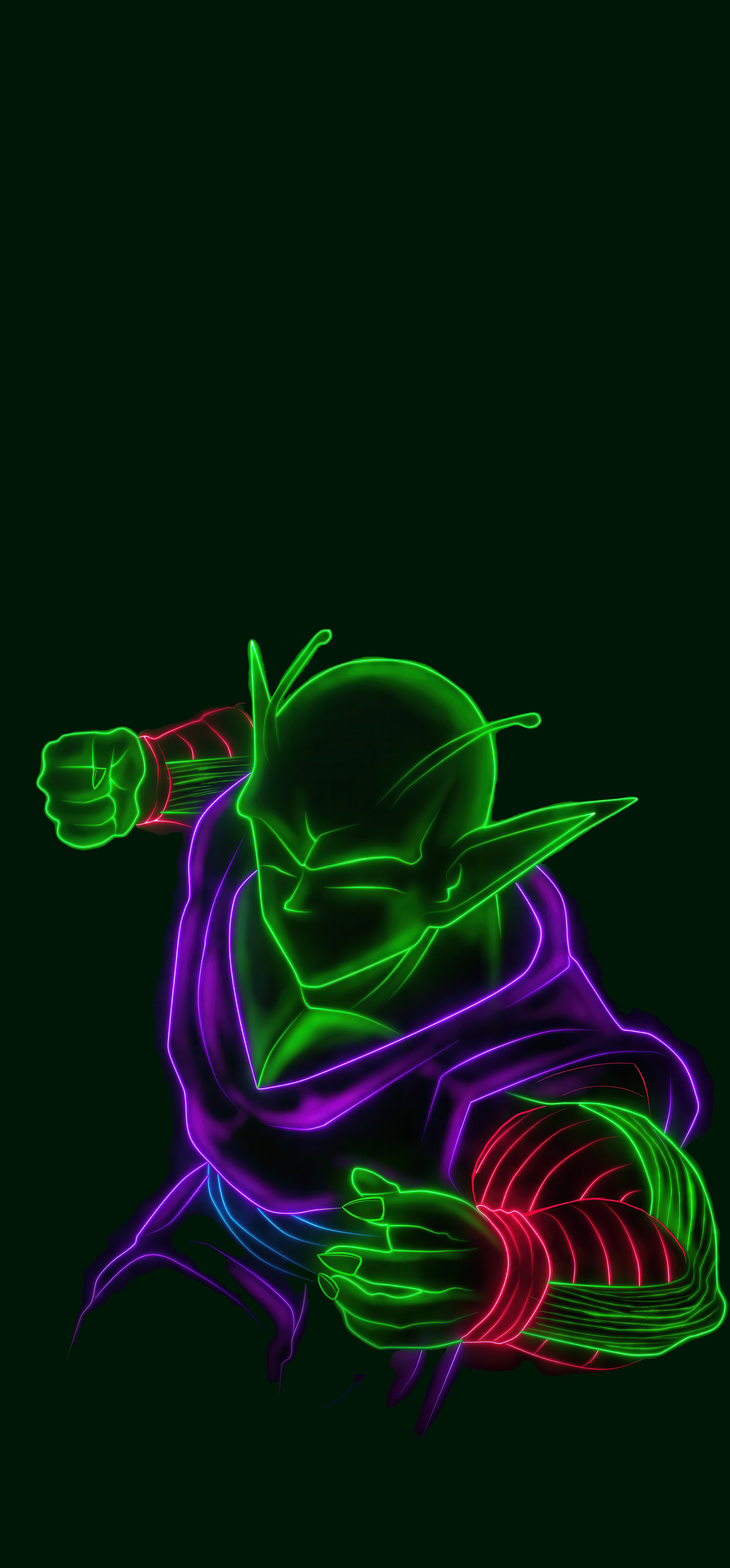 1242x2668 Anime Dragon Ball Piccolo 5k Iphone XS MAX ,HD 4k Wallpapers ...