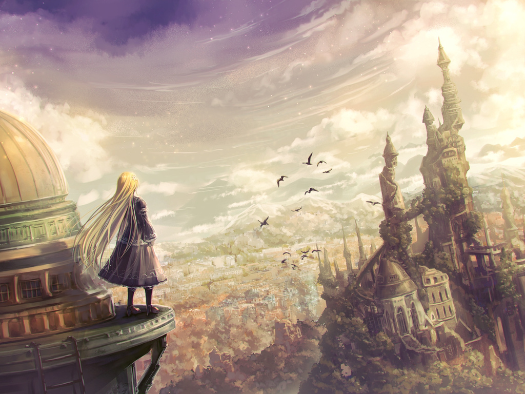 1024x768 Anime Girl Fantasy Artwork Wallpaper,1024x768 Resolution HD 4k ...