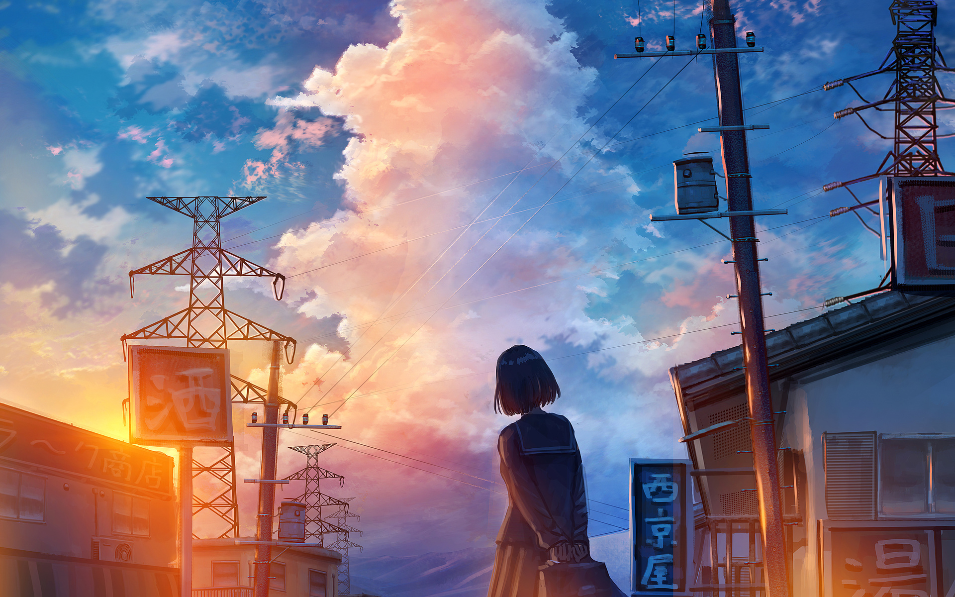 1920x1200 Anime Girl Grocery Shopping 1080P Resolution ,HD 4k ...