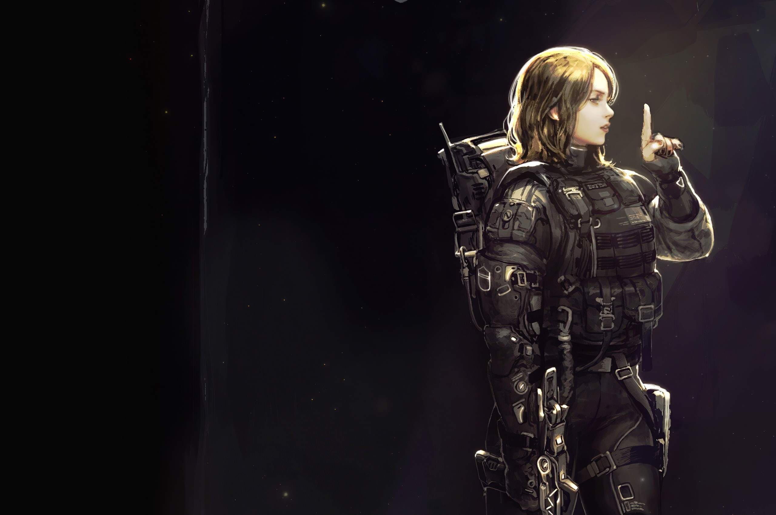 2560x1700 Anime Girl Original Character Art 4k Chromebook Pixel ,HD 4k ...