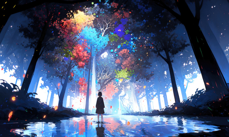 800x480 Anime Girls Short Hairs 800x480 Resolution HD 4k Wallpapers ...