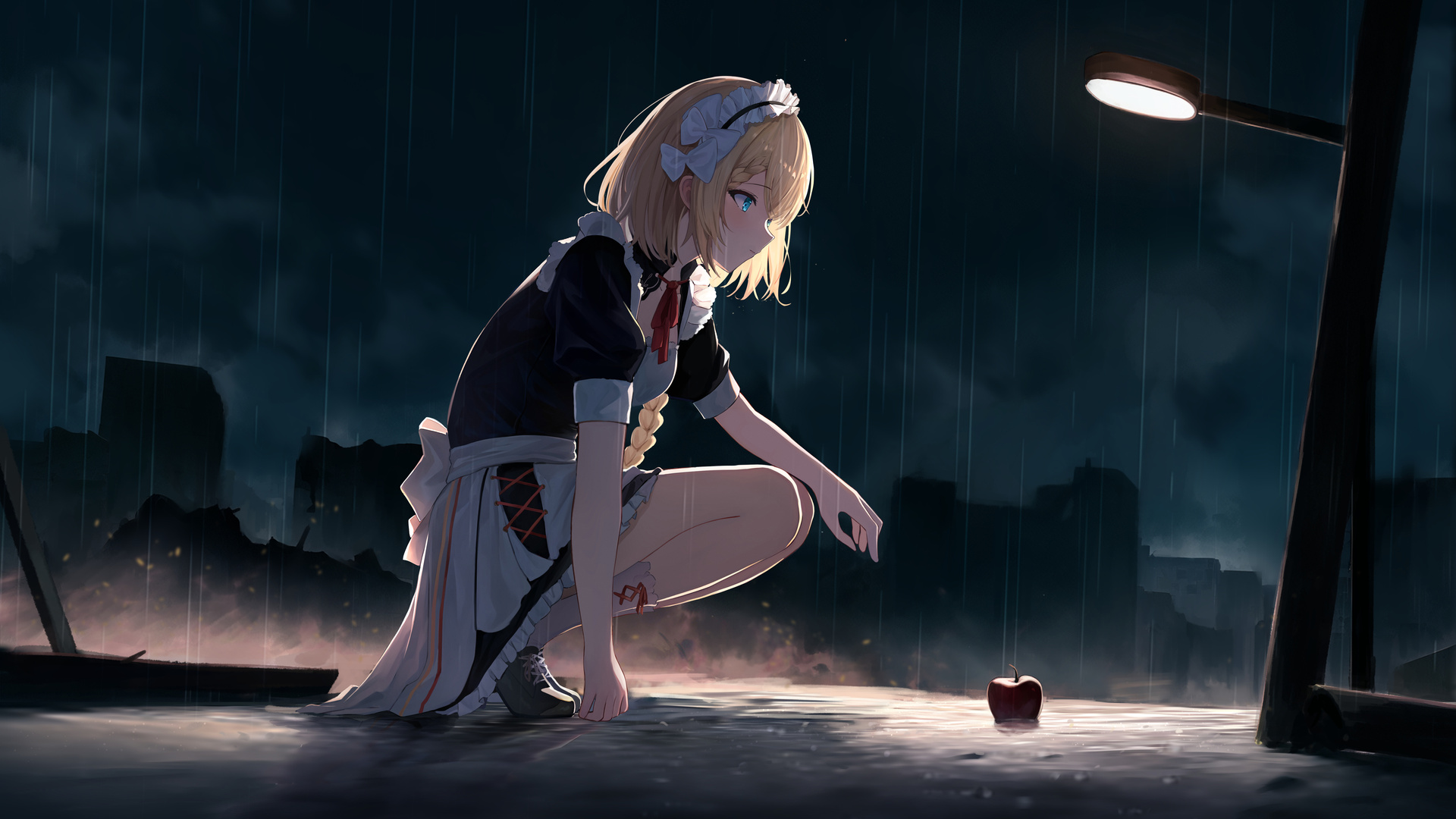 1920x1080 Anime Maid Girl Laptop Full HD 1080P ,HD 4k Wallpapers,Images ...