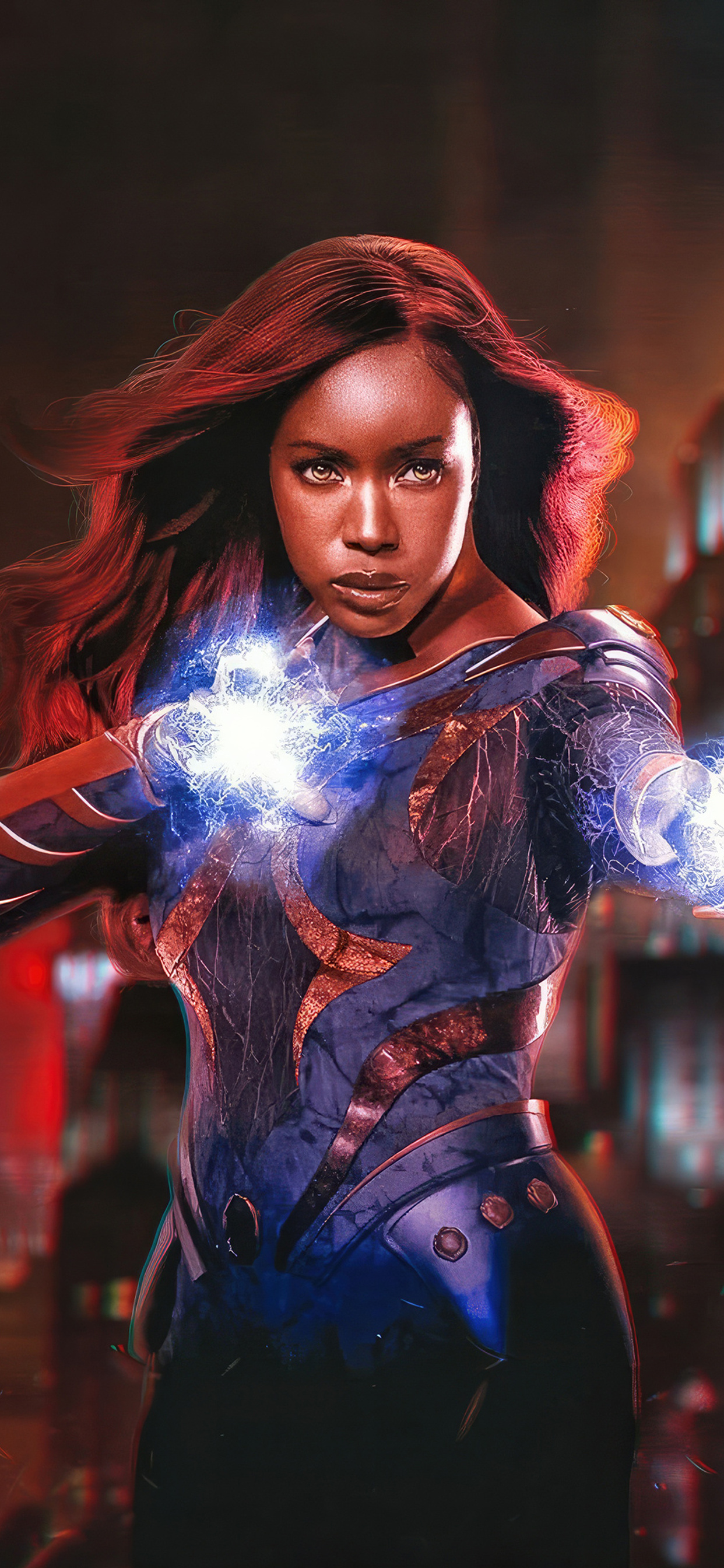 1242x2688 Anna Diop As Starfire In Titans Iphone XS MAX HD 4k ...