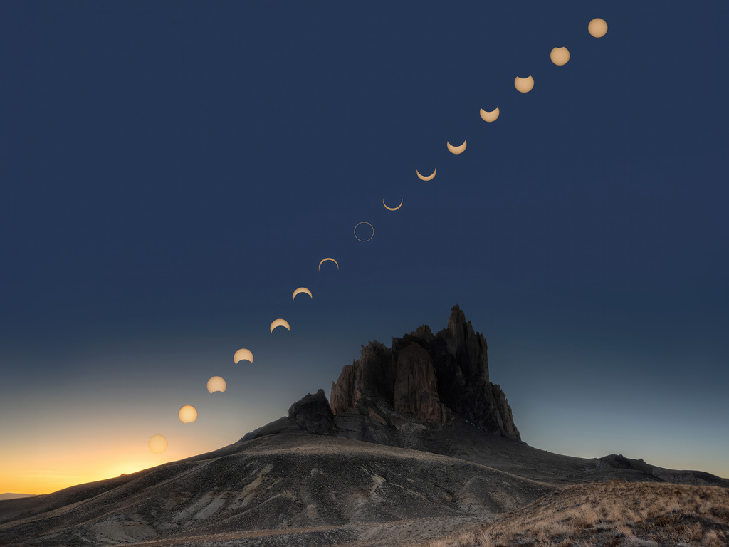 1024x768 Annular Solar Eclipse Wallpaper,1024x768 Resolution HD 4k ...