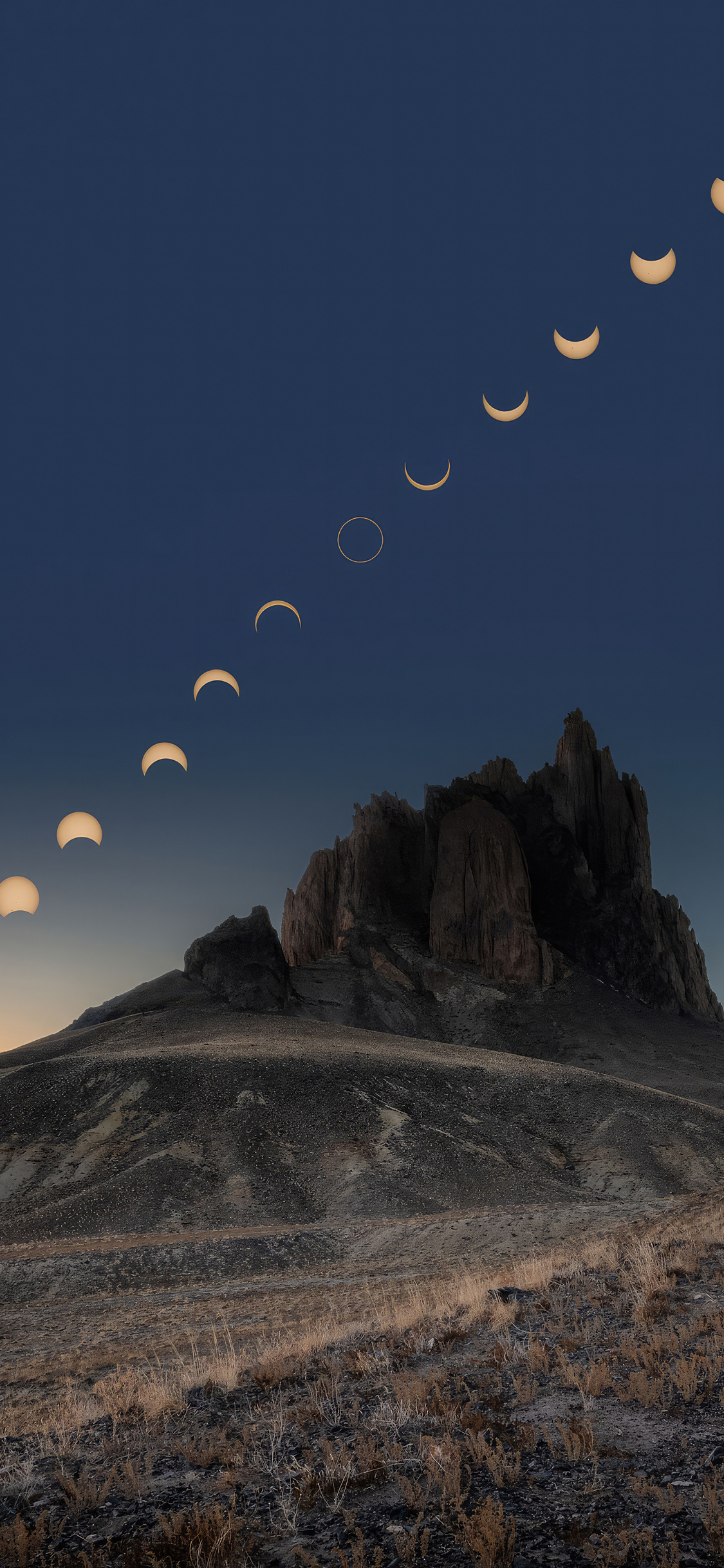 1125x2436 Annular Solar Eclipse Iphone XS,Iphone 10,Iphone X ,HD 4k ...