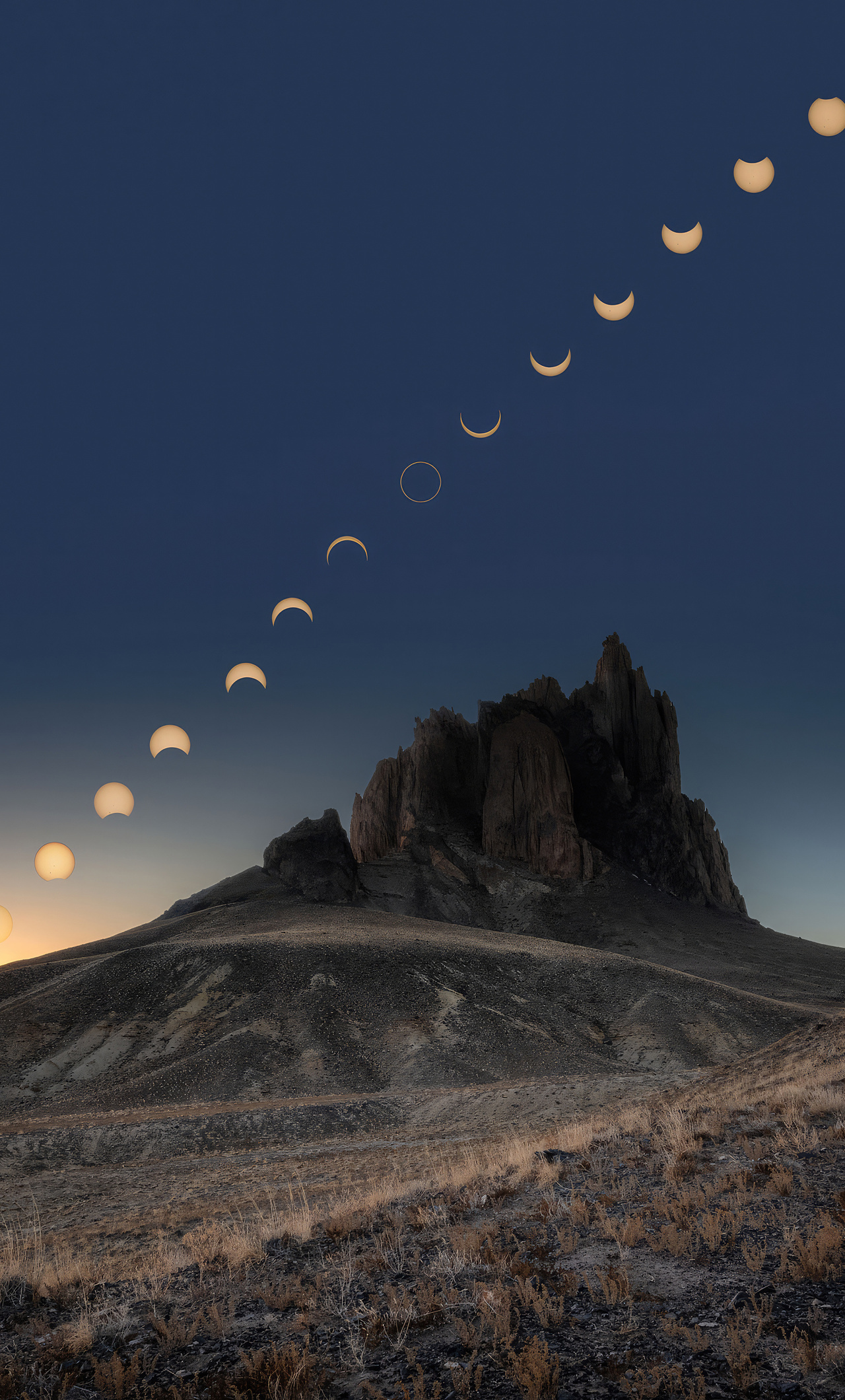 1280x2120 Annular Solar Eclipse iPhone 6+ ,HD 4k Wallpapers,Images ...