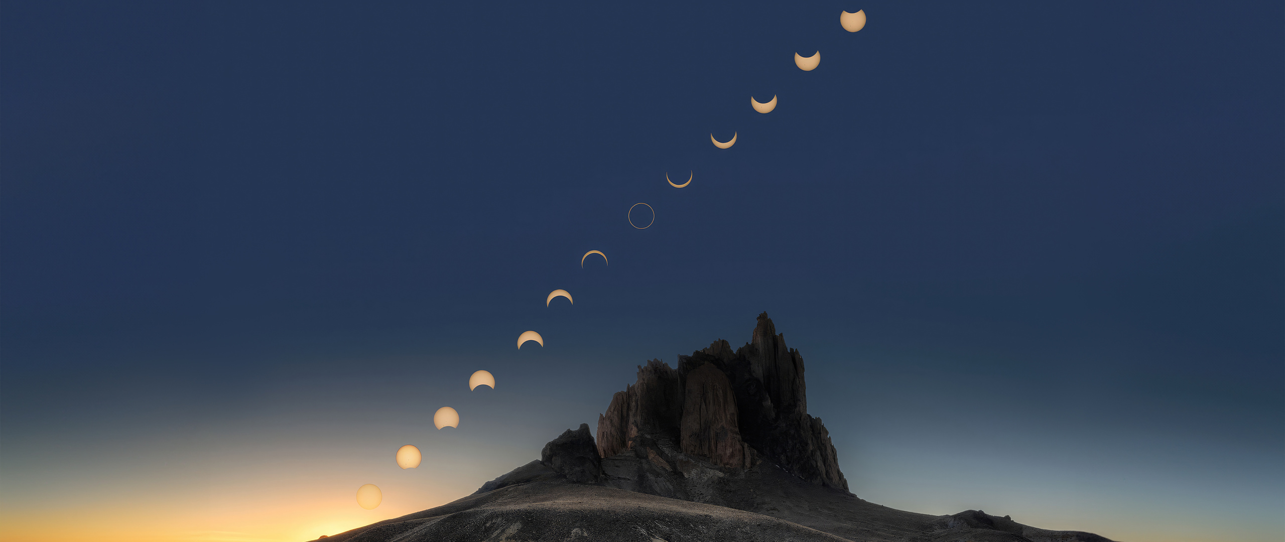 2560x1080 Annular Solar Eclipse Wallpaper,2560x1080 Resolution HD 4k ...