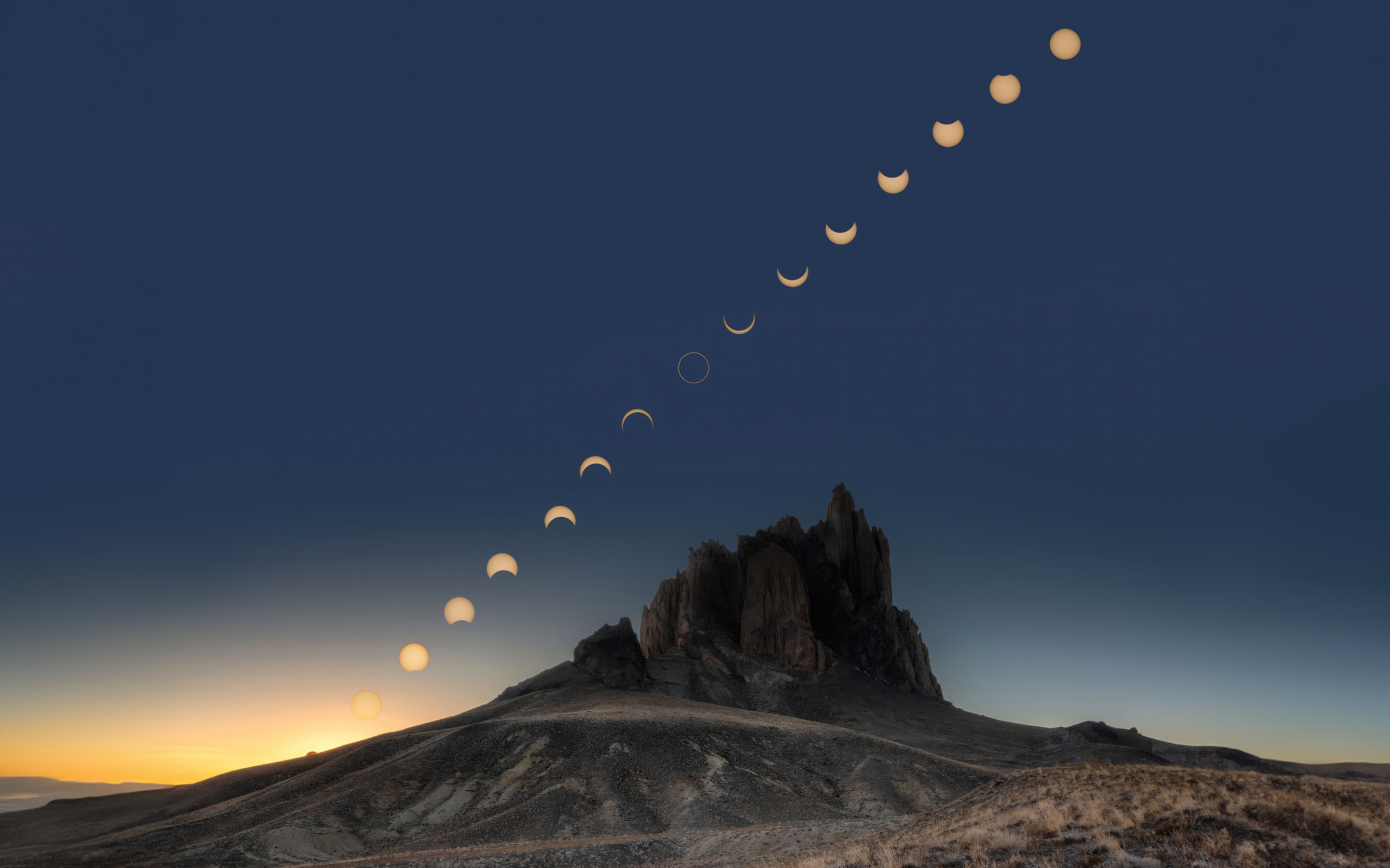 2880x1800 Annular Solar Eclipse Macbook Pro Retina ,HD 4k Wallpapers ...