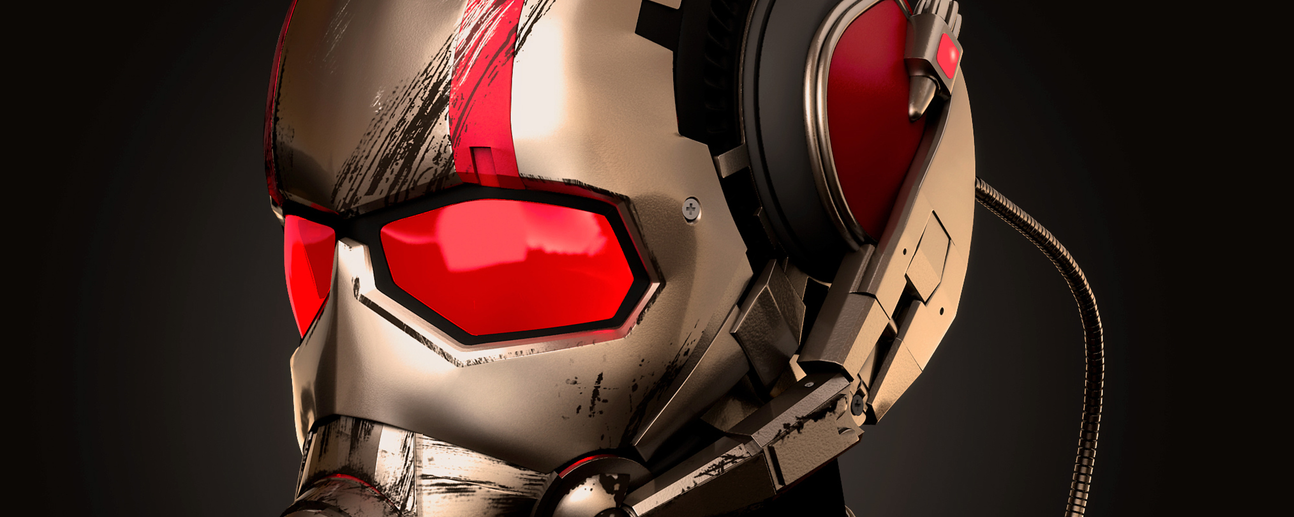 2560x1024 Ant Man Mask Art Wallpaper,2560x1024 Resolution HD 4k ...
