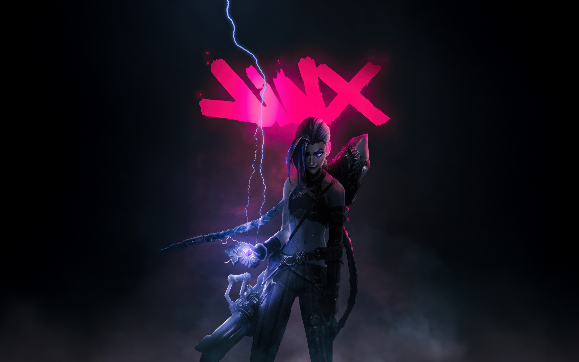 1920x1200 Arcane Jinx Unleashed 1080P Resolution ,HD 4k Wallpapers ...