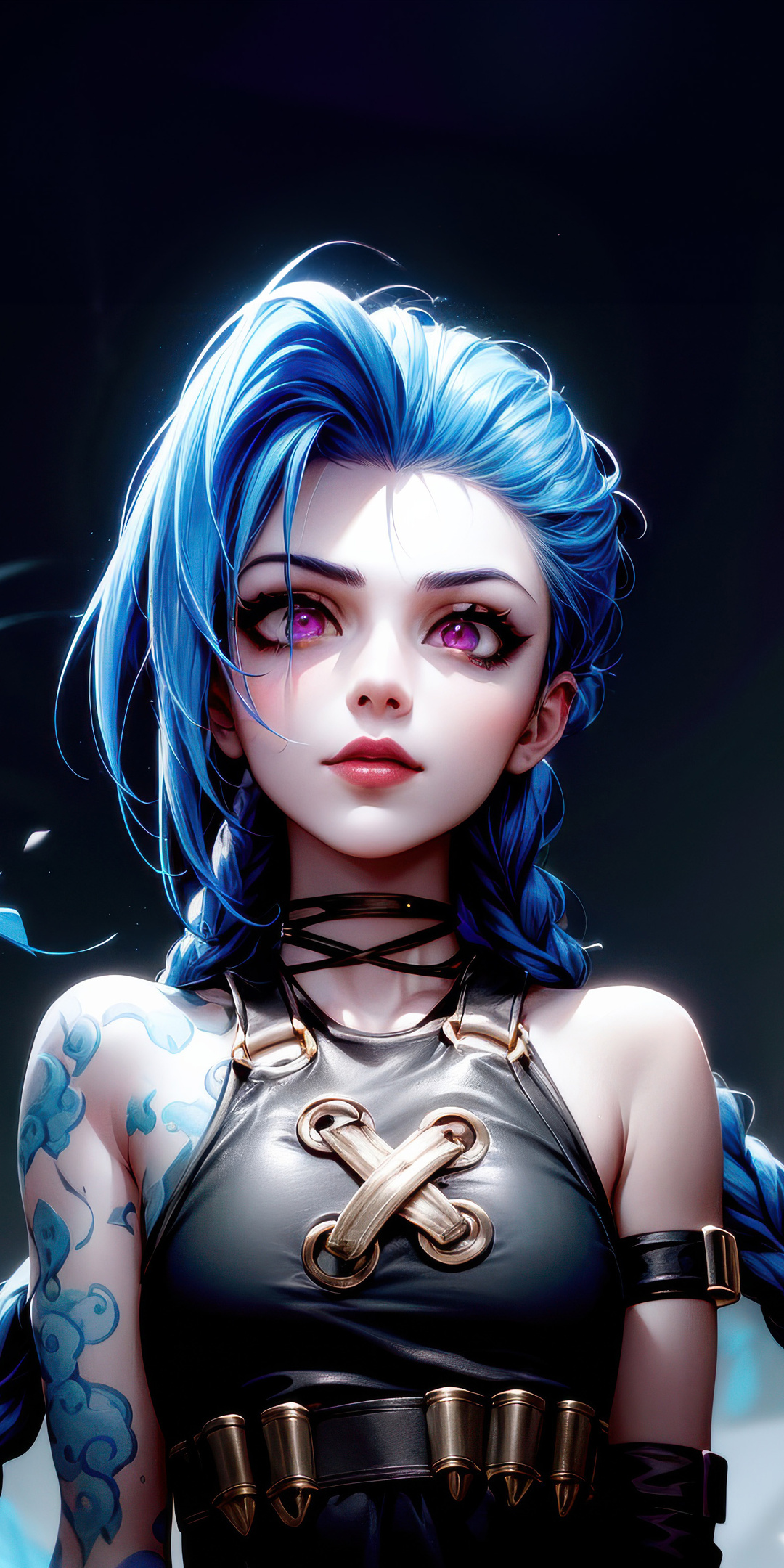 1080x2160 Arcane Mayhem Jinx One Plus 5T,Honor 7x,Honor view 10,Lg Q6 ...