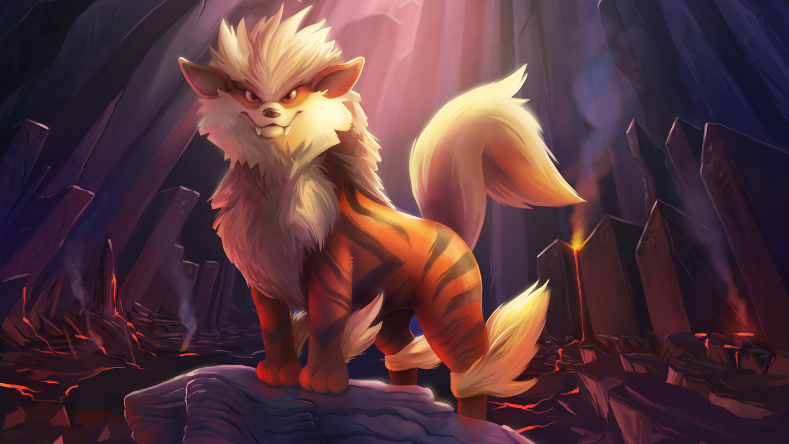 2560x1440 Arcanine Pokemon 1440P Resolution ,HD 4k Wallpapers,Images ...