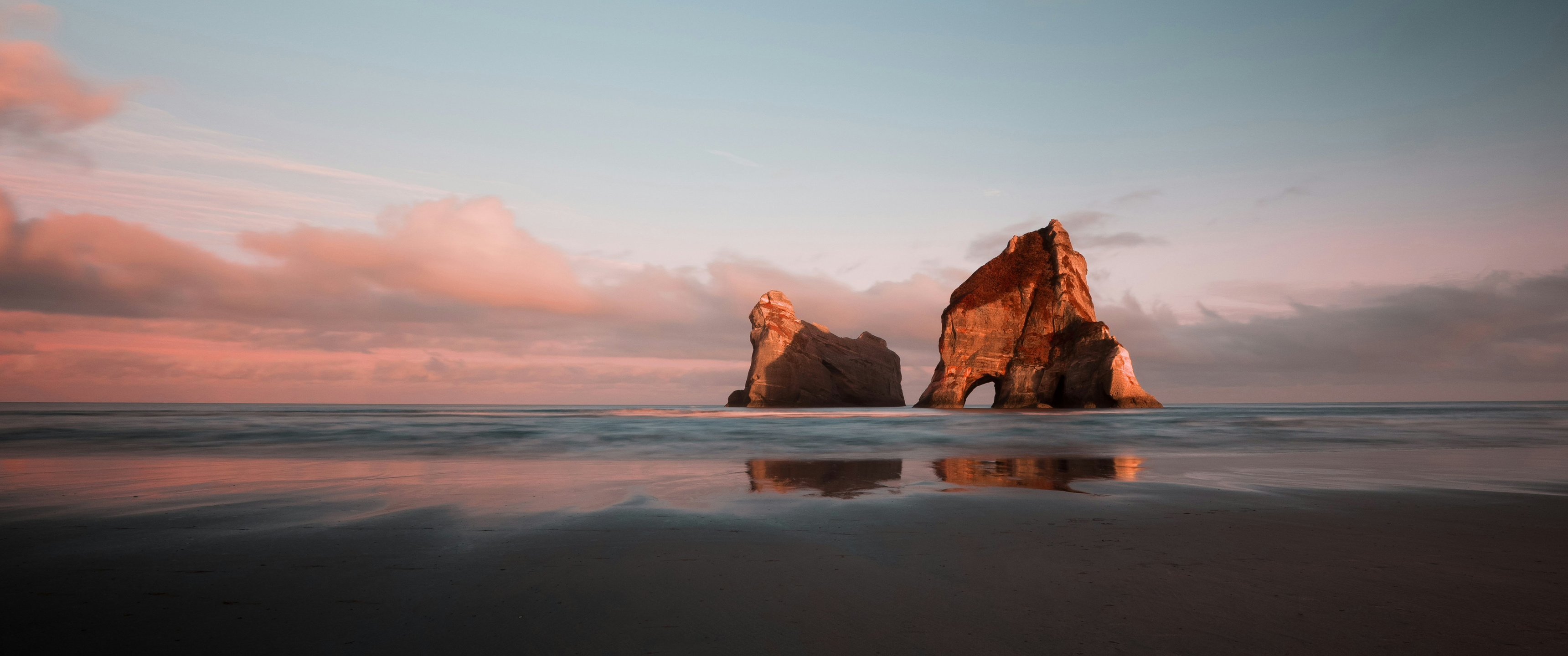 3440x1440 Archway Islands Ocean Shoreline Scenery UltraWide Quad HD ...