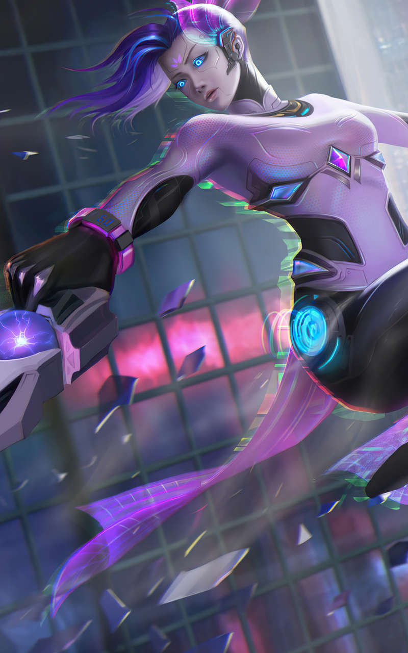 800x1280 Arena Of Valor Violet Fanart Nexus 7samsung Galaxy Tab 10note Android Tablets Hd 4k