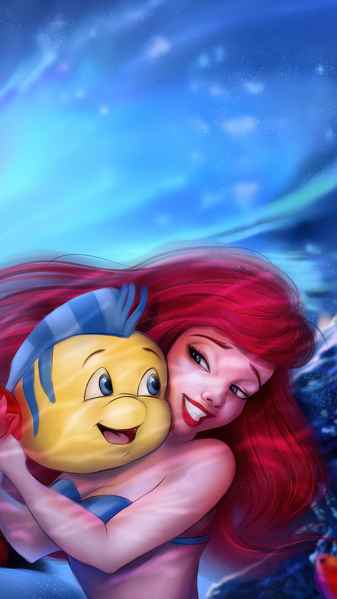 1080x1920 Ariel And Flounder Iphone 7,6s,6 Plus, Pixel xl ,One Plus 3,3t,5 ,HD 4k Wallpapers ...