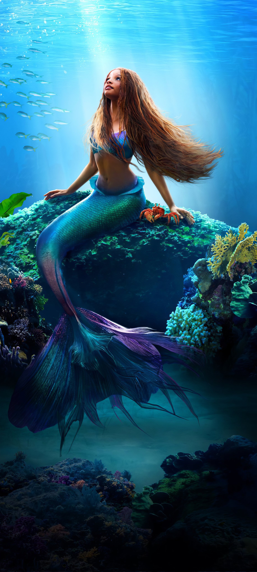1080x2400 Ariel The Little Mermaid 4k Google Pixel 7 ,HD 4k Wallpapers,Images,Backgrounds,Photos ...