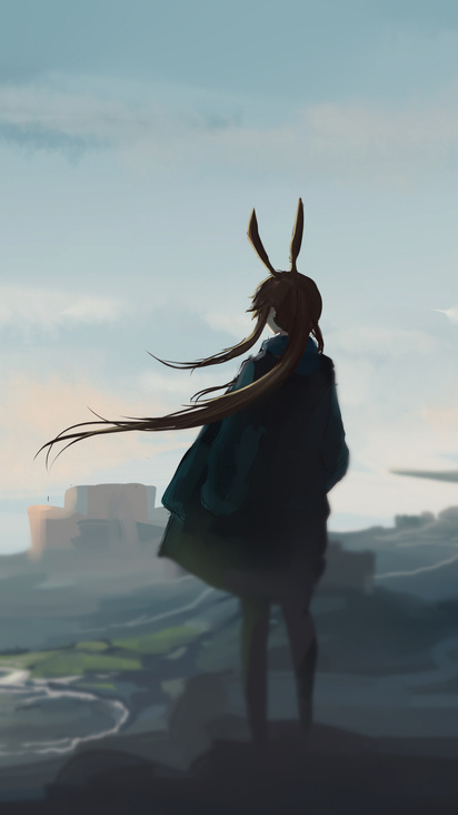 412x732 Ark Knights Anime Girl 5k 412x732 Resolution HD 4k Wallpapers ...