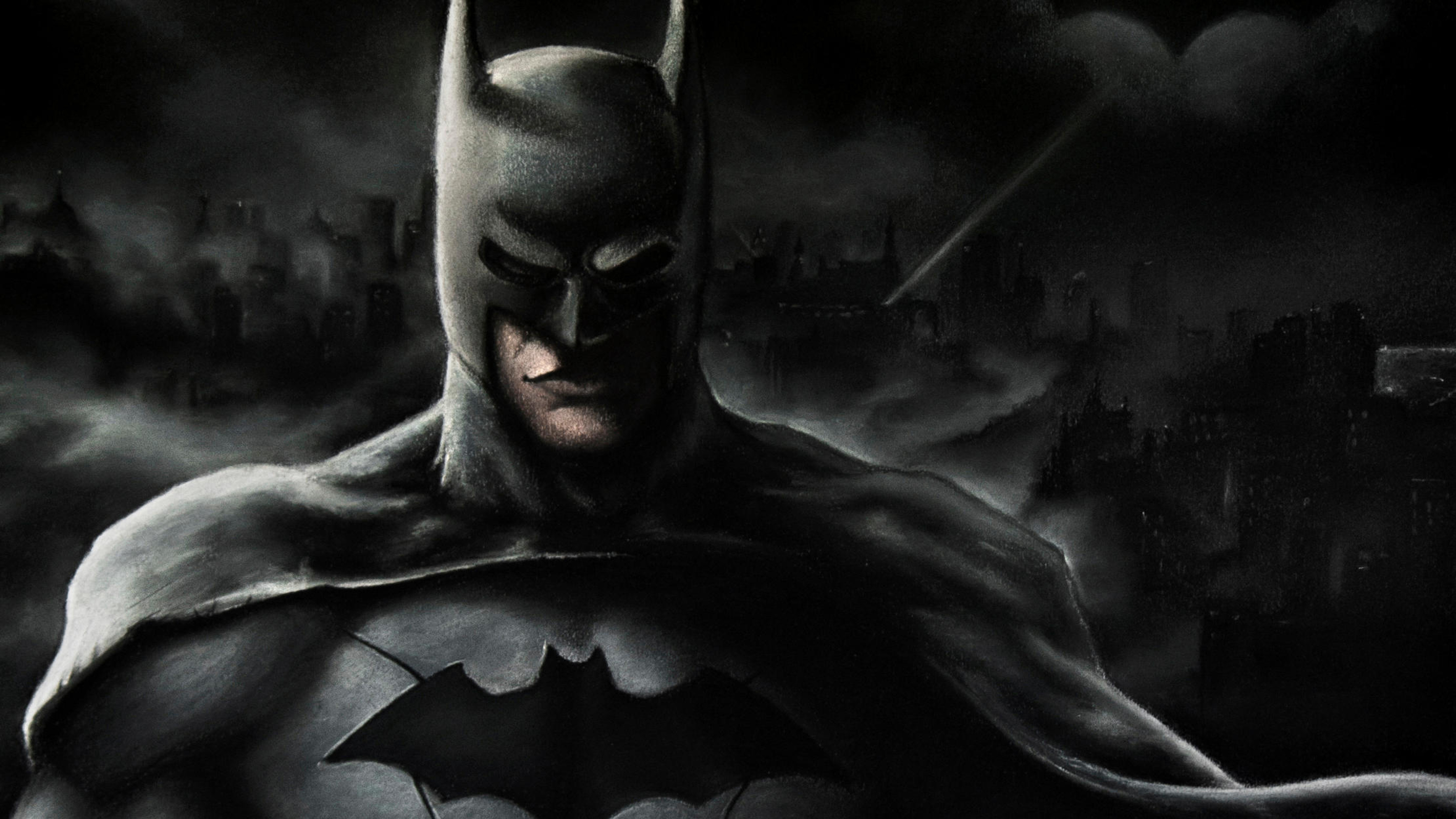 3840x2160 Art Of Batman 4K ,HD 4k Wallpapers,Images,Backgrounds,Photos ...