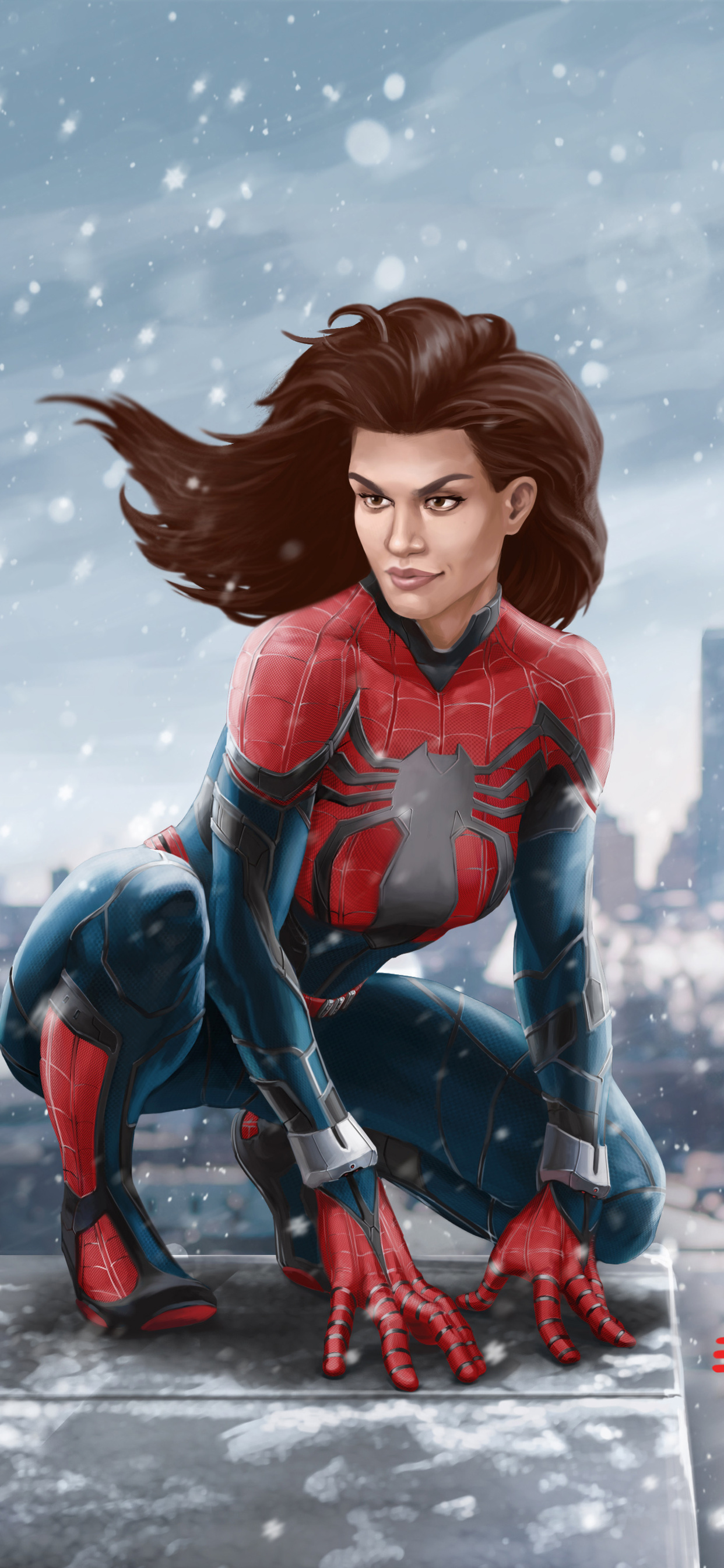 1242x2688 Art Spider Girl New Iphone XS MAX HD 4k Wallpapers, Images ...