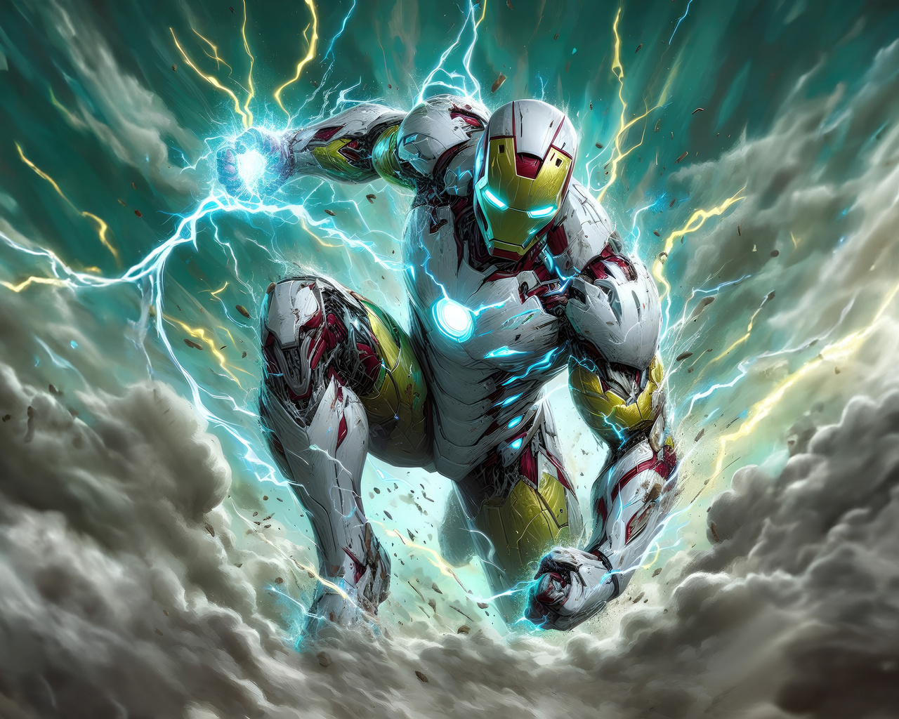 1280x1024 Artful Evolution Of Iron Man Wallpaper,1280x1024 Resolution ...