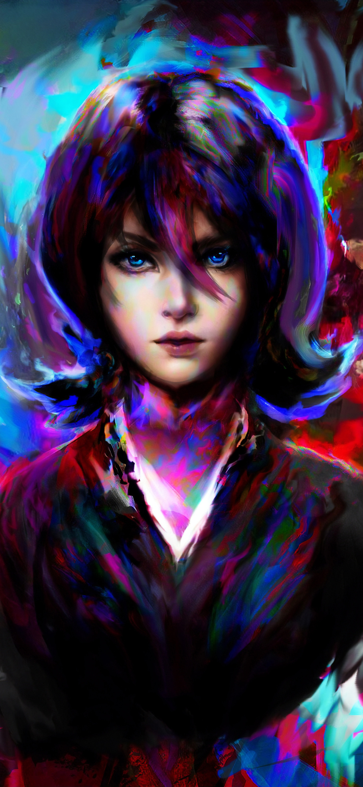 1242x2688 Artistic Girl Portrait 4k Iphone Xs Max Hd 4k Wallpapers