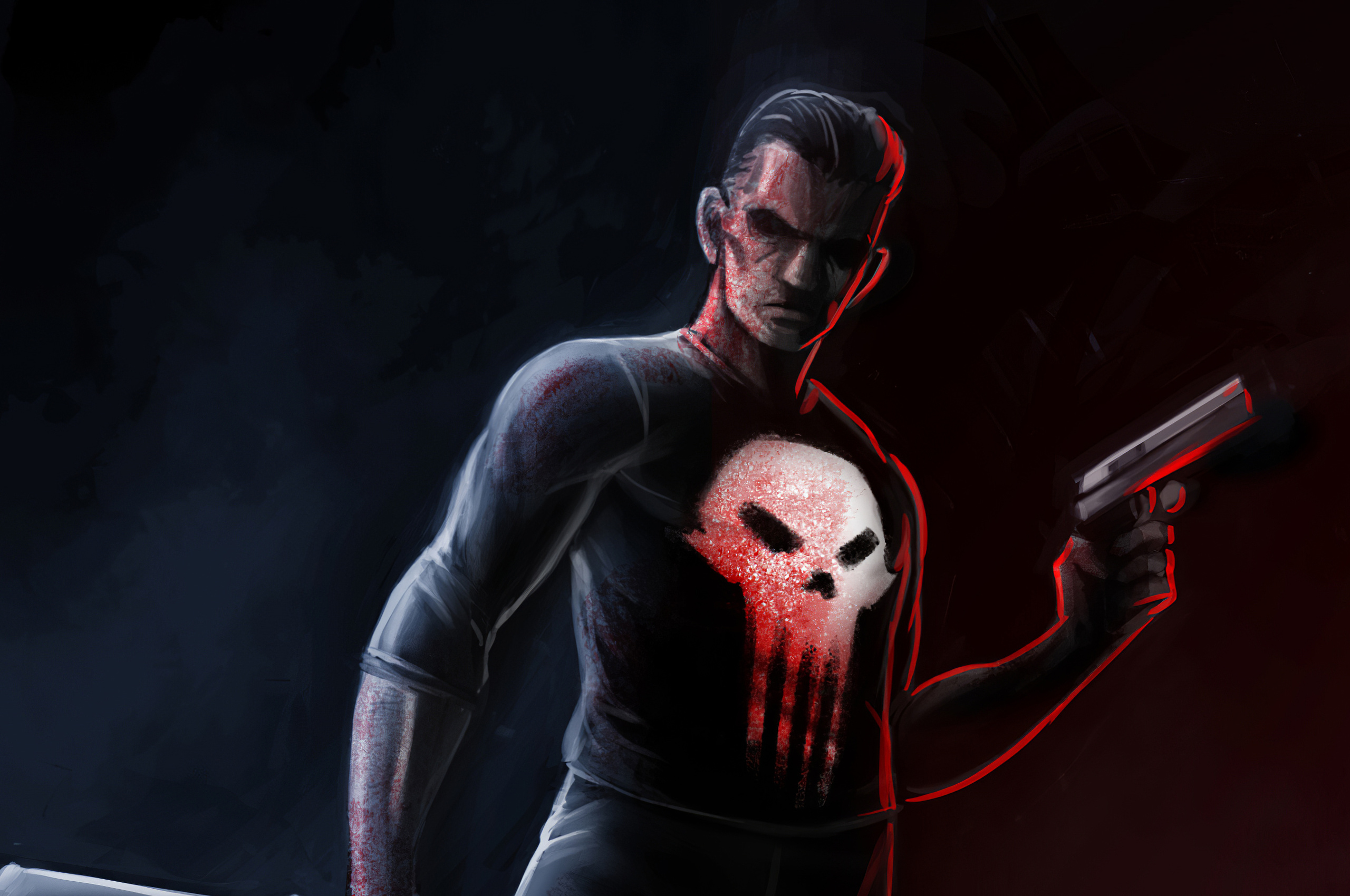 2560x1700 Artwork Punisher Chromebook Pixel ,HD 4k Wallpapers,Images ...