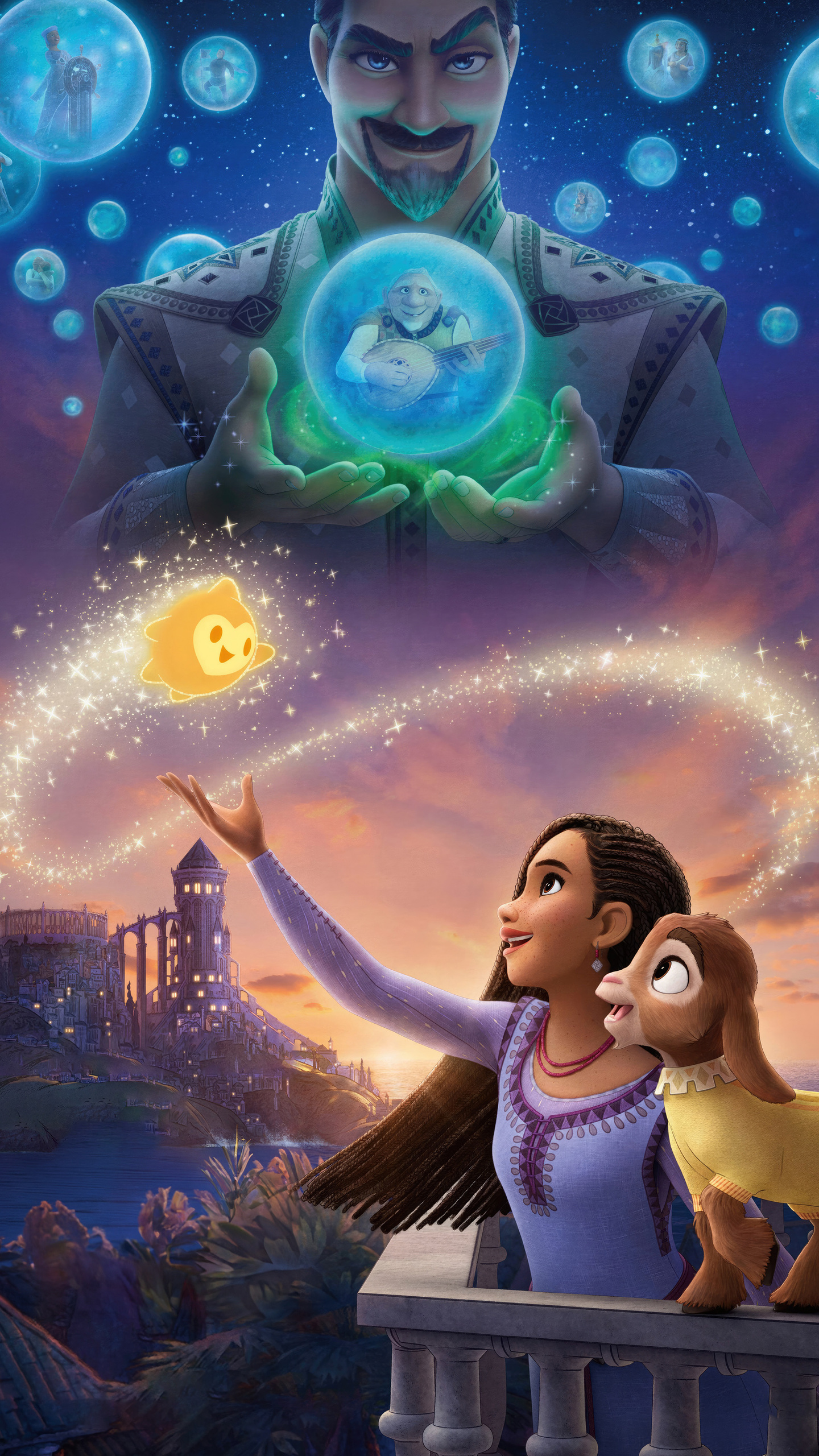 1440x2560 Asha In Disney Wish Samsung Galaxy S6,S7 ,Google Pixel XL ...