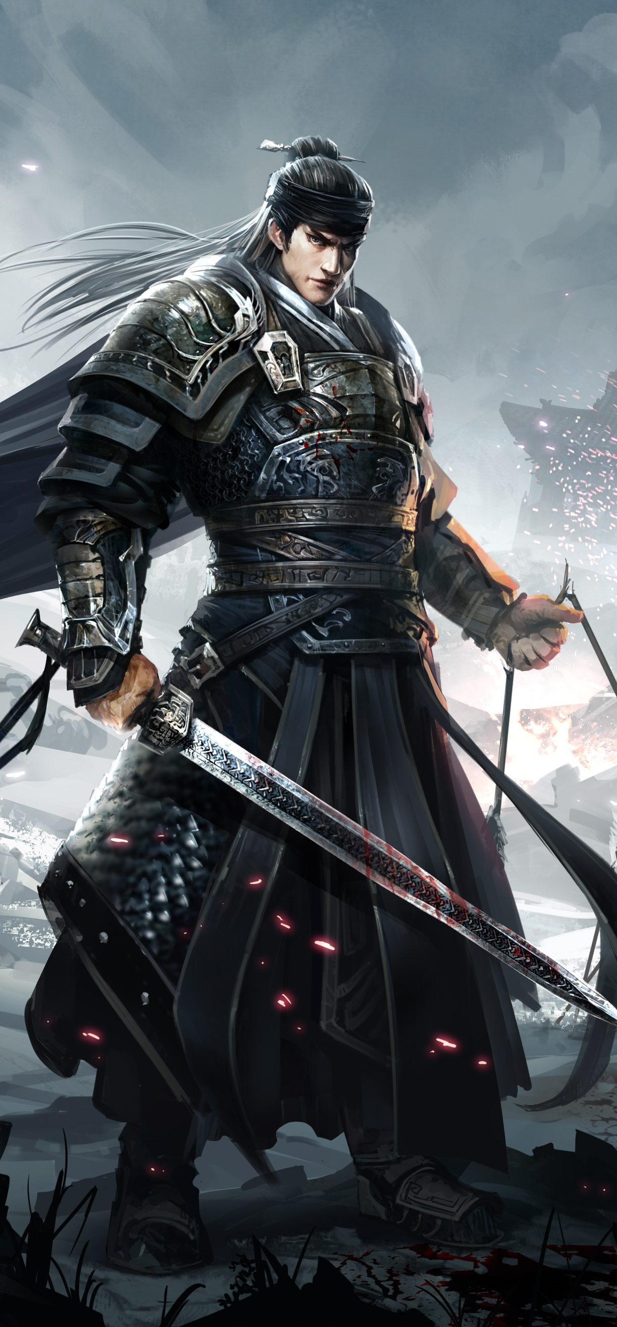 1242x2668 Asian Assassin Warrior 5k Iphone XS MAX ,HD 4k Wallpapers ...
