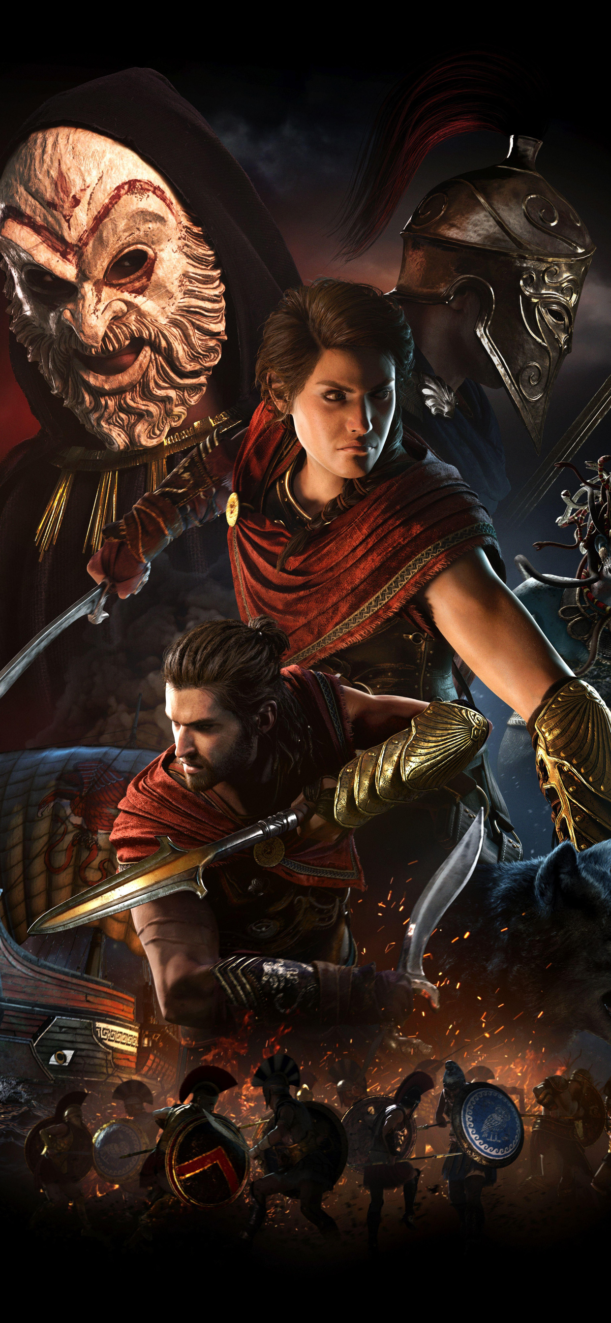 1242x2688 Assassins Creed Odyssey 5k Iphone Xs Max Hd 4k Wallpapers