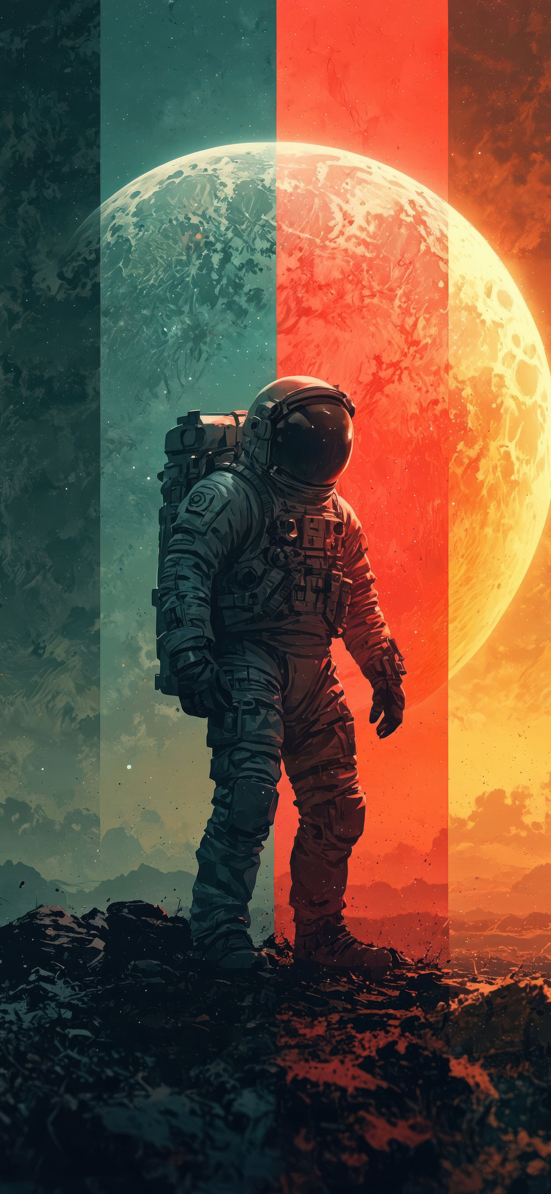 1125x2436 Astronaut Destiny Walking The Unknown Iphone XS,Iphone 10 ...