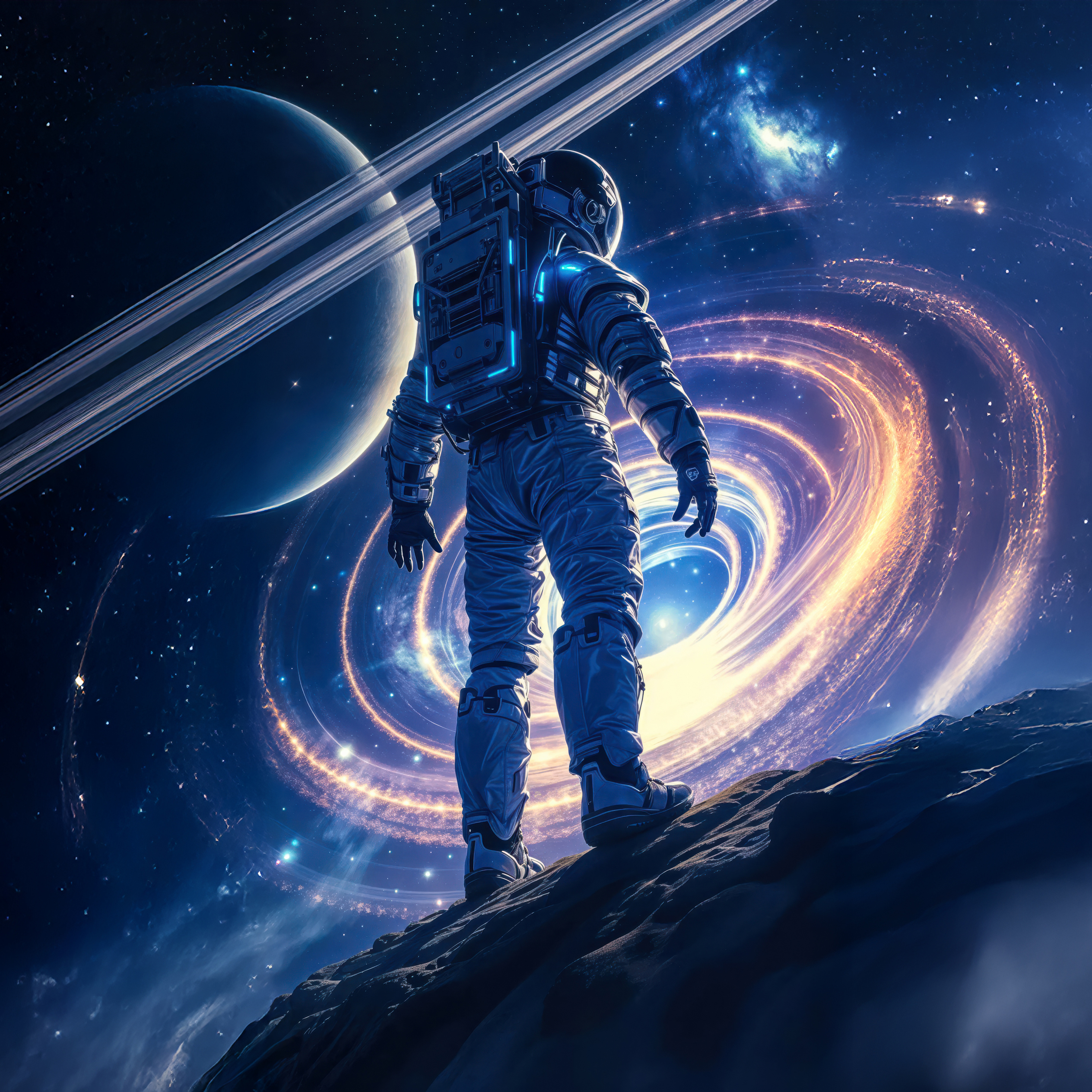 2932x2932 Astronaut Interstellar Journey Ipad Pro Retina Display ,HD 4k ...