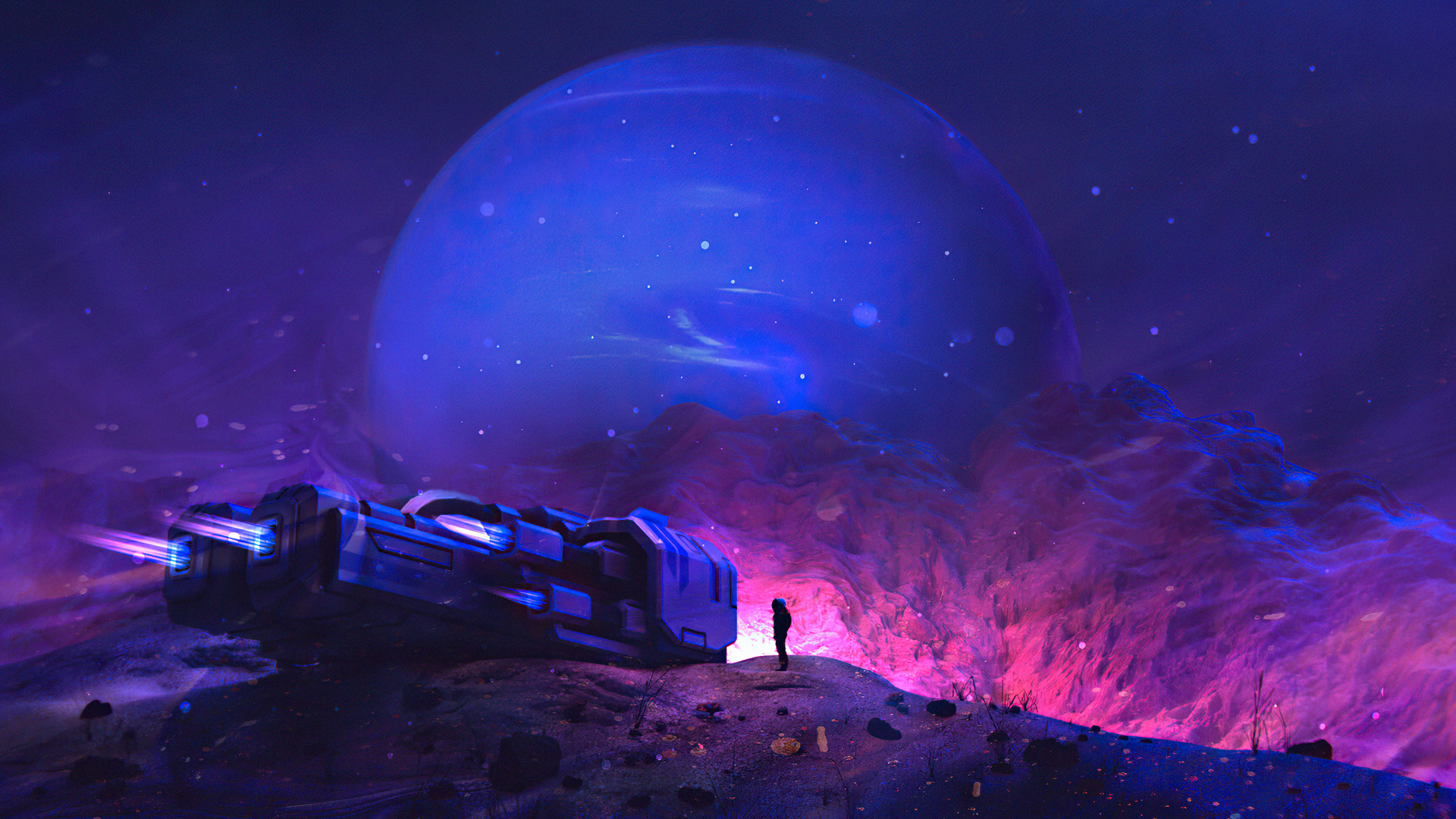 Astronaut Something Broken abstract KDE Plasma DESKTOP WALL - KDE Store