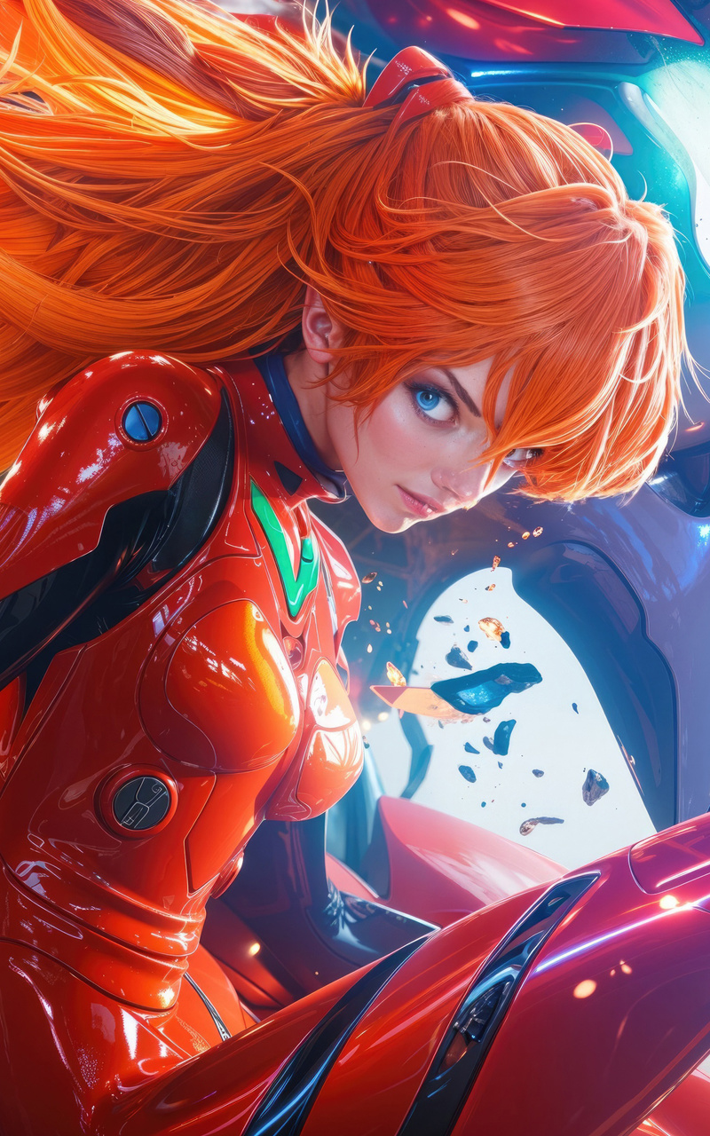 800x1280 Asuka Langley Soryu From Neon Genesis Evangelion Nexus 7 ...