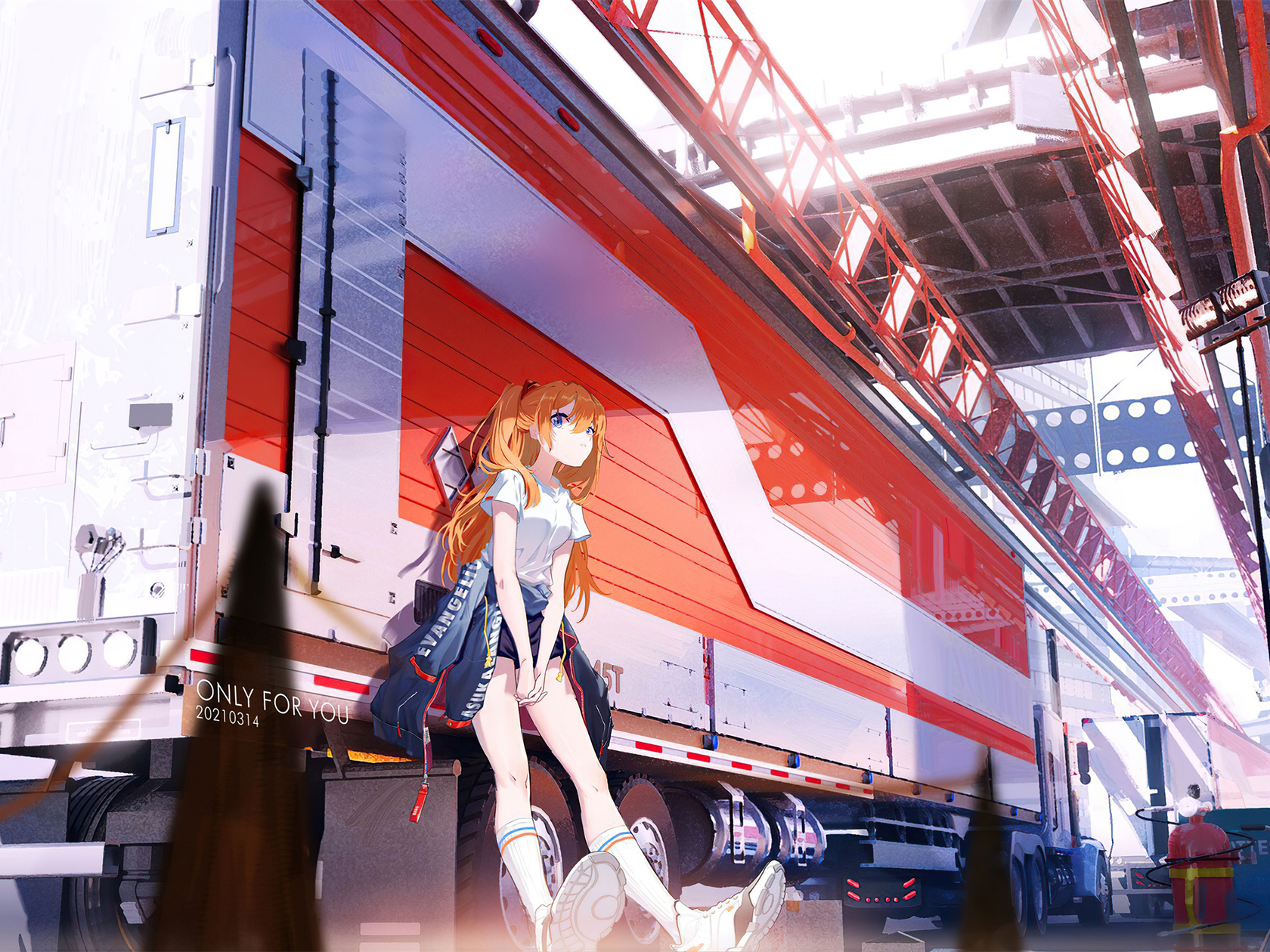 1680x1260 Asuka Langley Soryu Waiting 4k 1680x1260 Resolution HD 4k ...