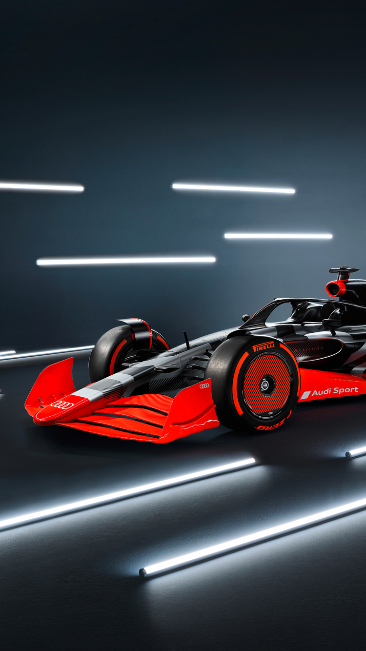 750x1334 Audi F1 Launch Livery Showcar 5k iPhone 6, iPhone 6S, iPhone 7 ...