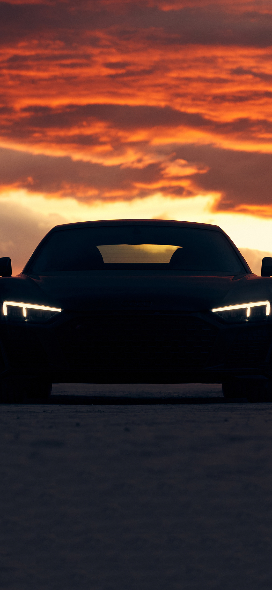 1125x2436 Audi R8 Sunset Iphone XS,Iphone 10,Iphone X ,HD 4k Wallpapers ...