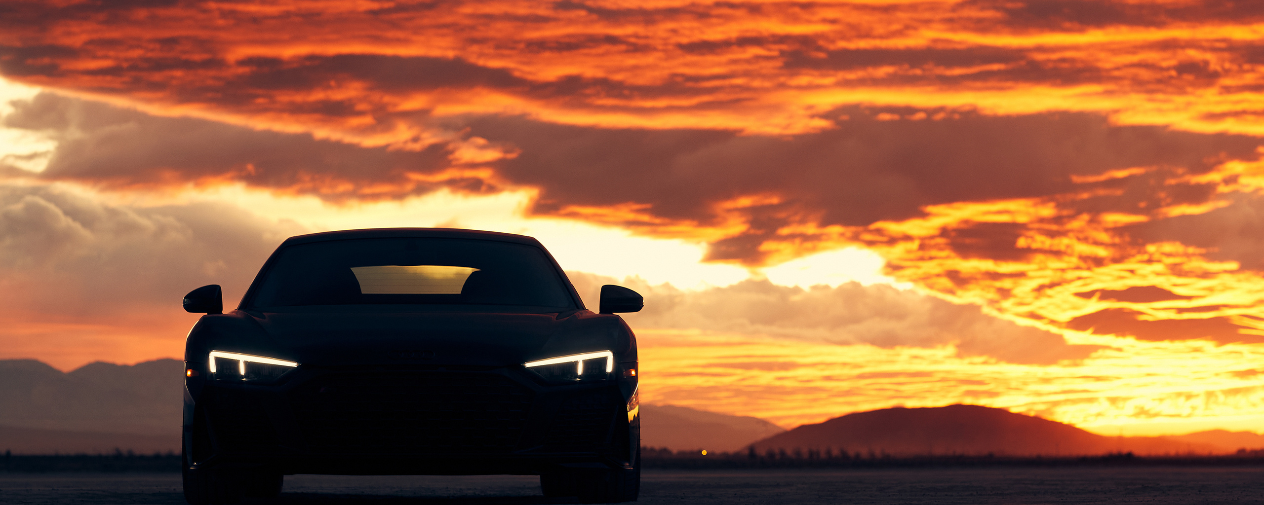 2560x1024 Audi R8 Sunset Wallpaper,2560x1024 Resolution HD 4k ...