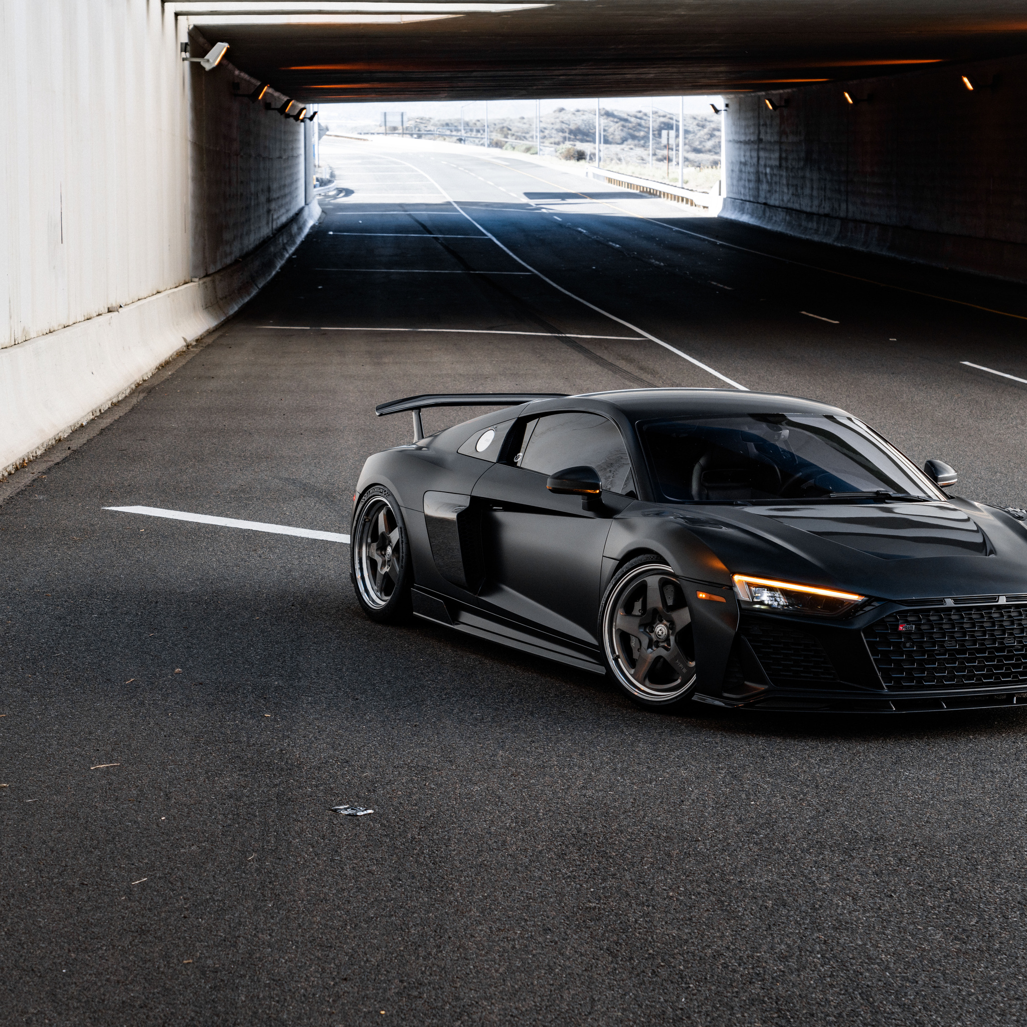 2048x2048 Audi R8 V10 On Streets Photography Ipad Air ,HD 4k Wallpapers ...