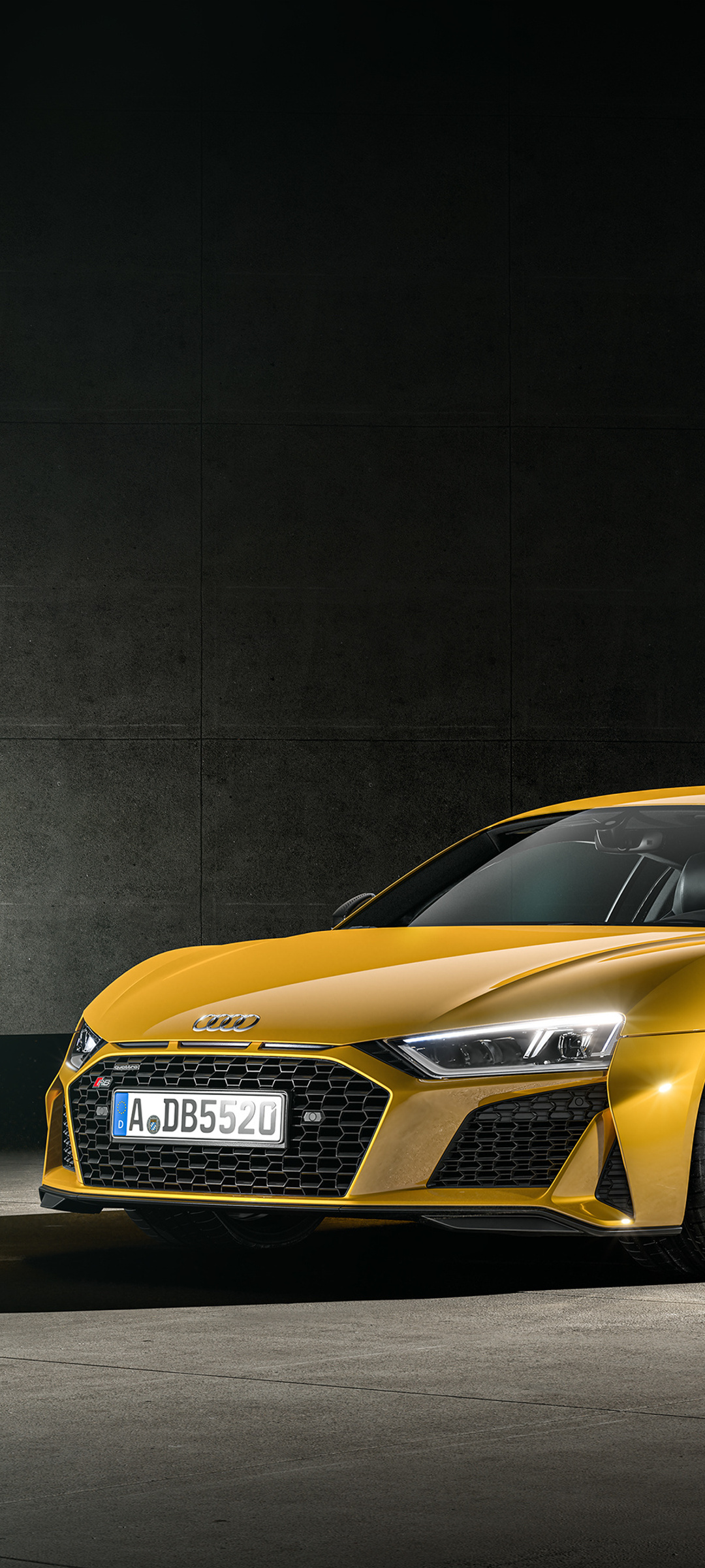 1080x2400 Audi R8 Yellow 4k Google Pixel 7 ,HD 4k Wallpapers,Images ...